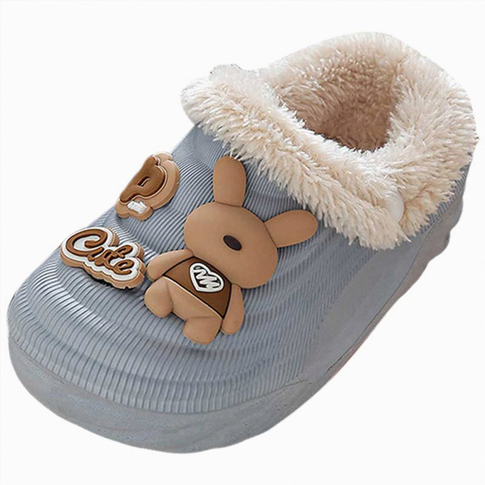 HCNTES Toddler Slippers Unisex-Child Bedroom Slipper Girls Boys ...