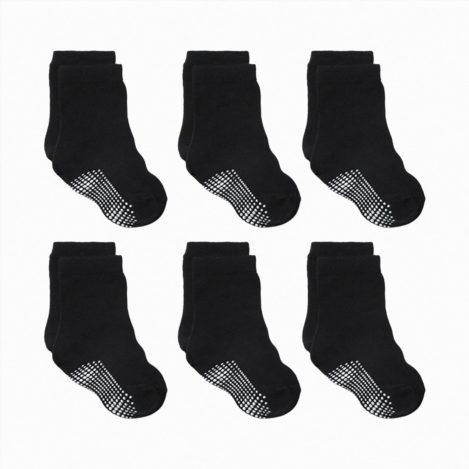 HCNTES Toddlers Kids Non Slip Socks Kids Crew Socks Children Boys Girls ...