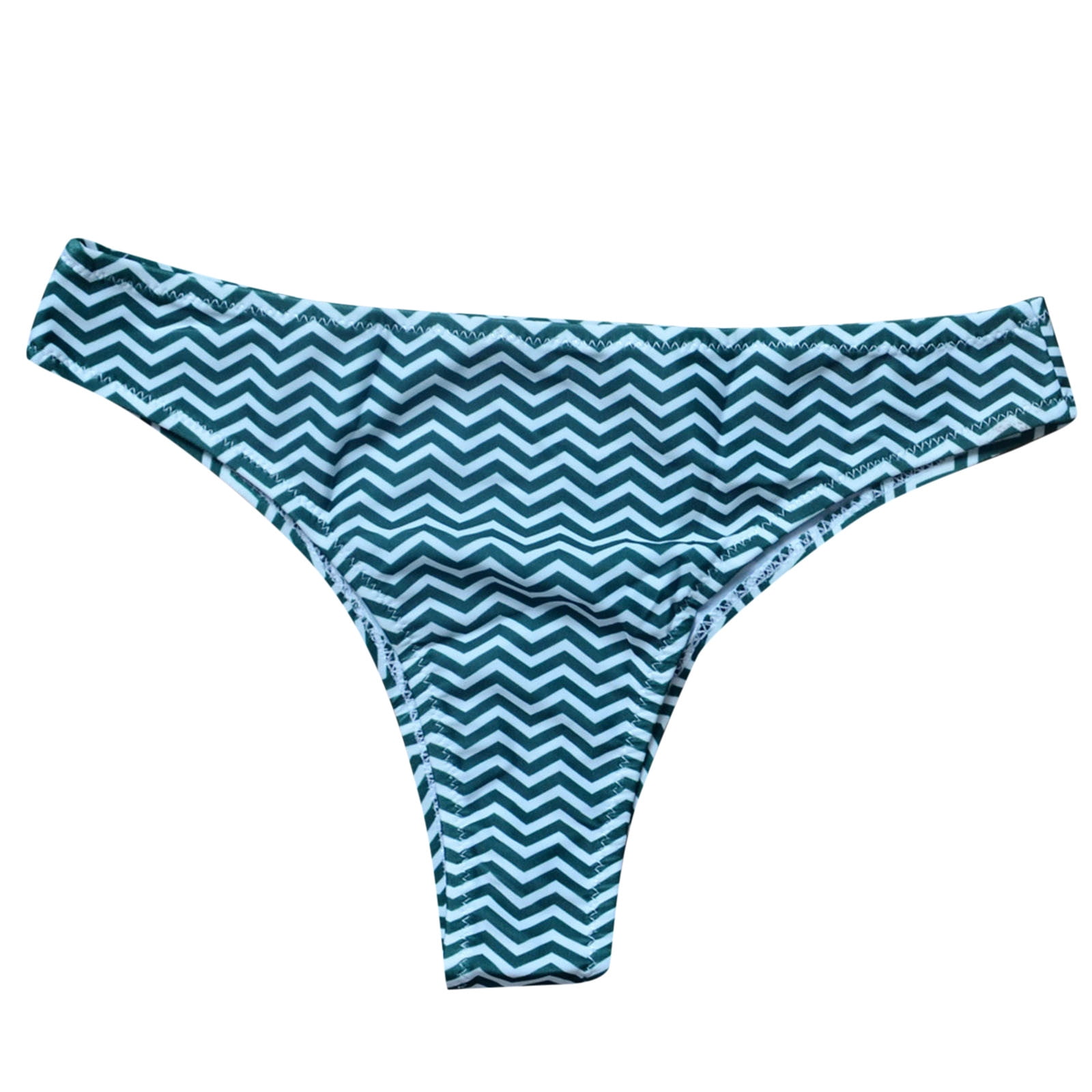 HCNTES Women Bikini Bottoms Side Tie String Bikini Bottom Low Rise ...