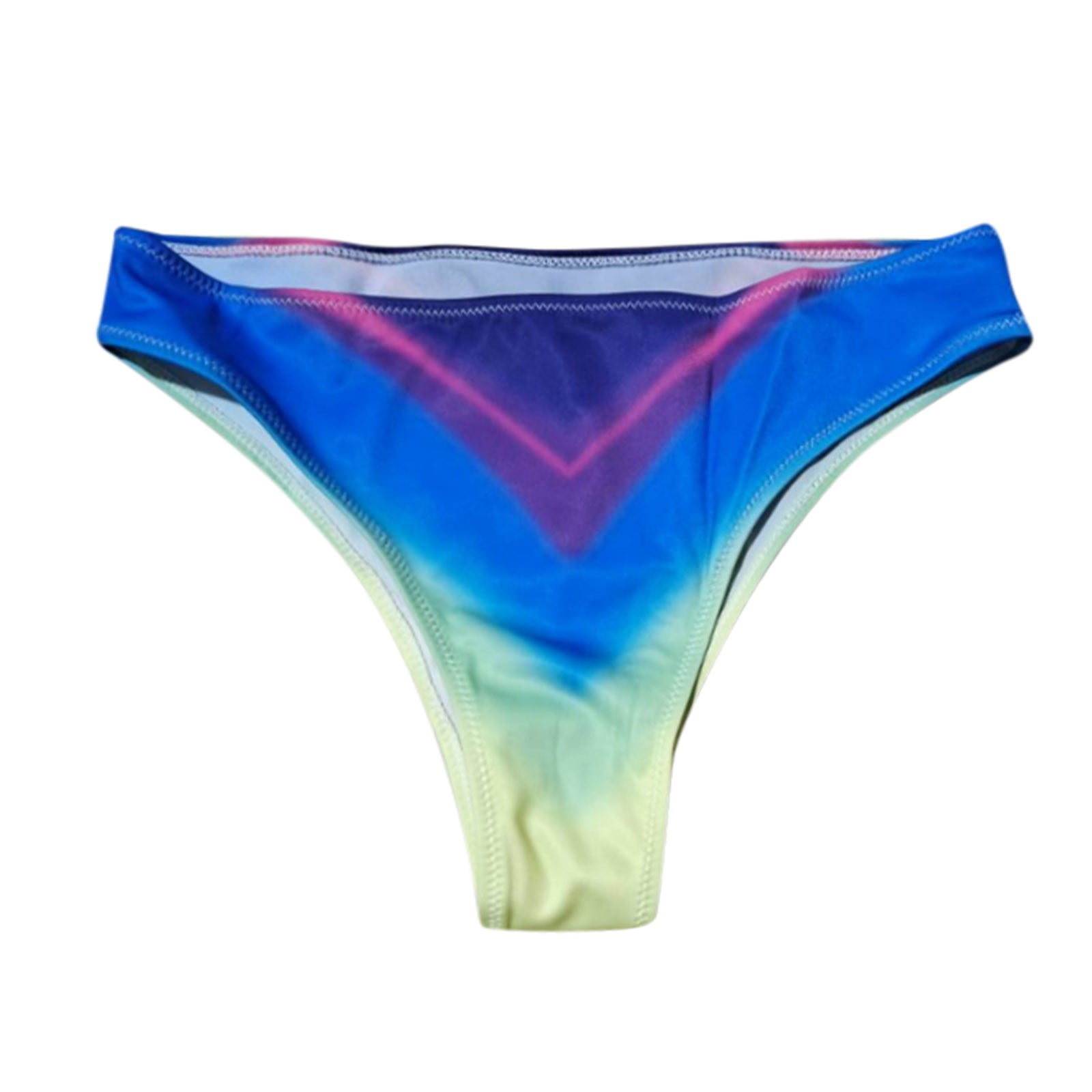 HCNTES Women's Cheeky Brazilian Bikini Bottoms Low Rise High Cut Swim ...