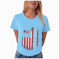 HCNTES Womens USA 250th Anniversary Tshirts 1776-2026 American Flag ...