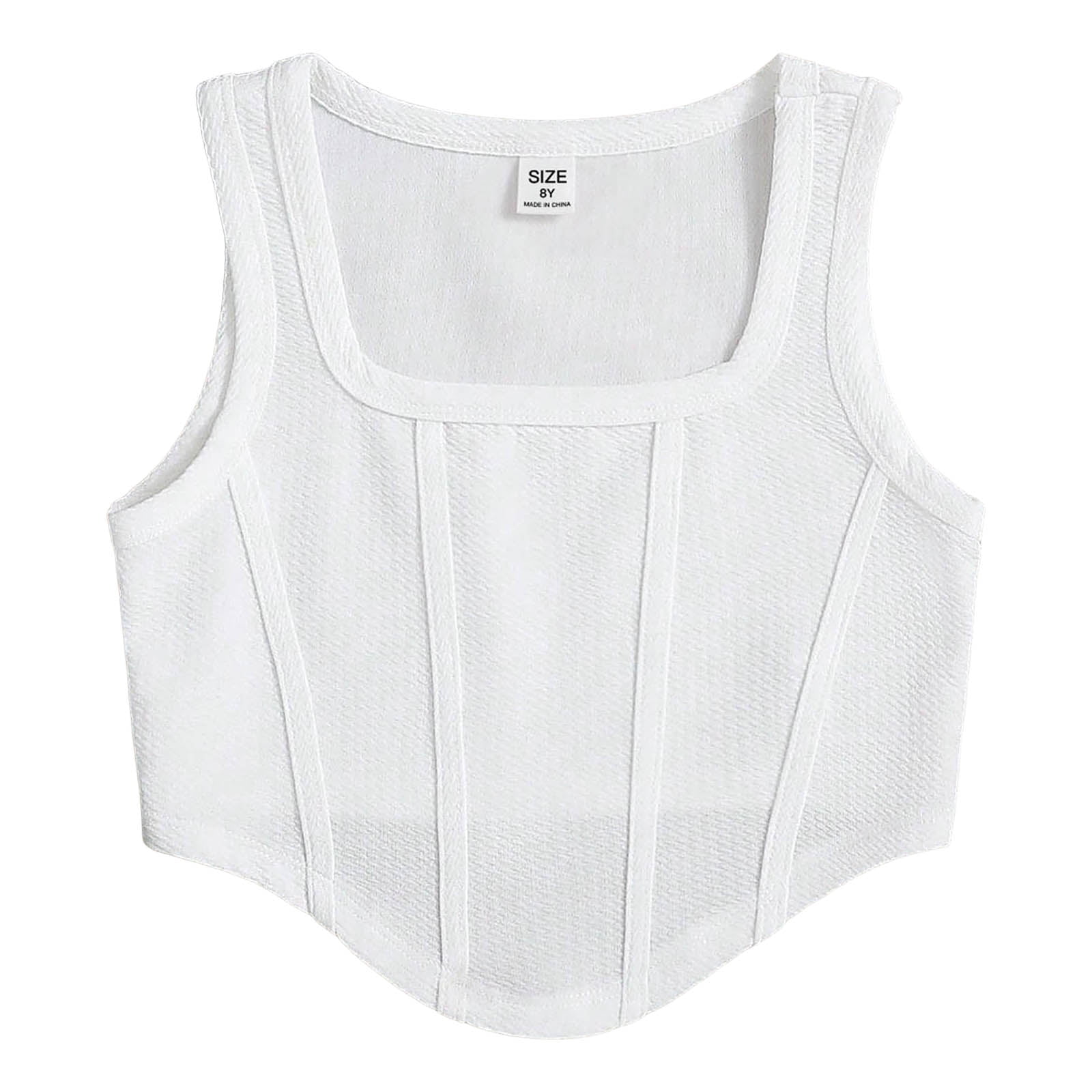 HCPDER Girl Tank Tops Crop Tops For Girls 10-12 Girls Dance Tank Top ...