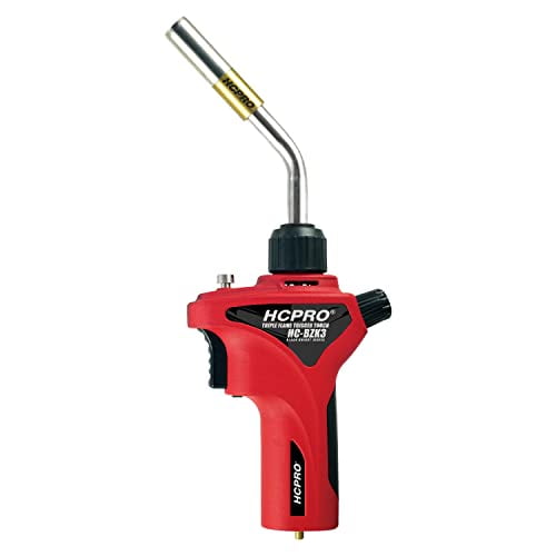 HCPRO BLAZE High Intensity Gas Welding Auto Trigger Start Torch kit w ...