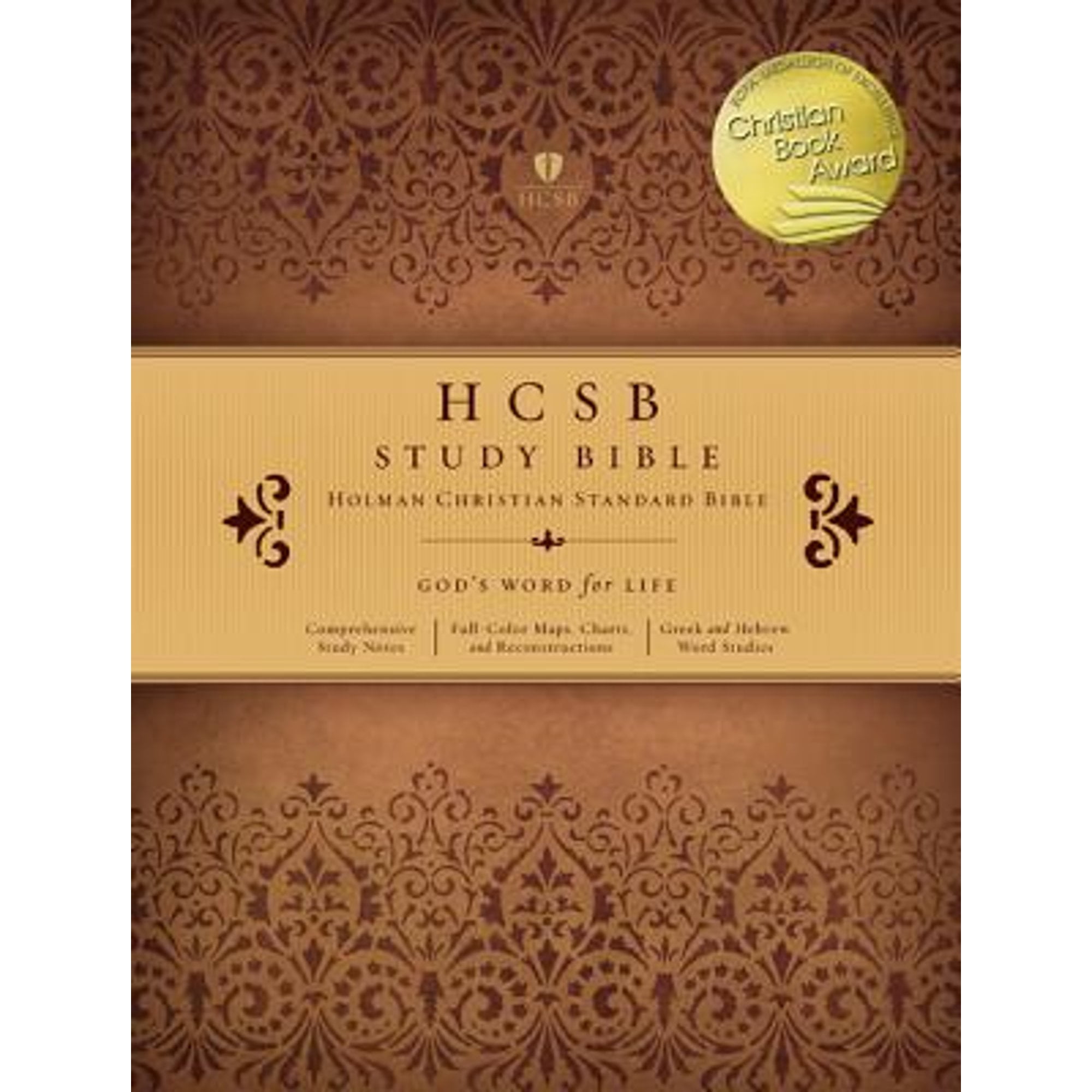 Pre-Owned HCSB Study Bible, Mantova Brown Leathertouch (Hardcover) by ...