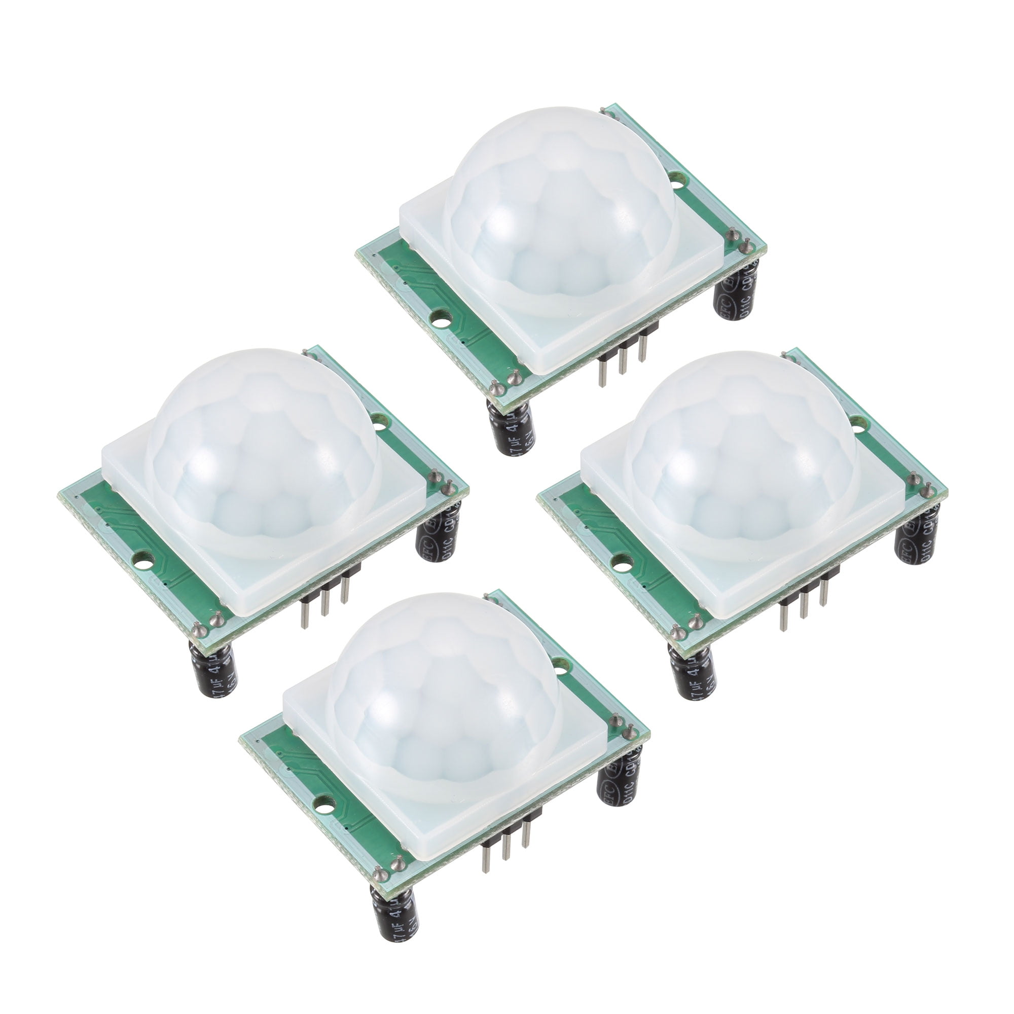 HCSR501 PIR Motion Sensor, Human Body IR Module Green PCB Board 4PCS ...