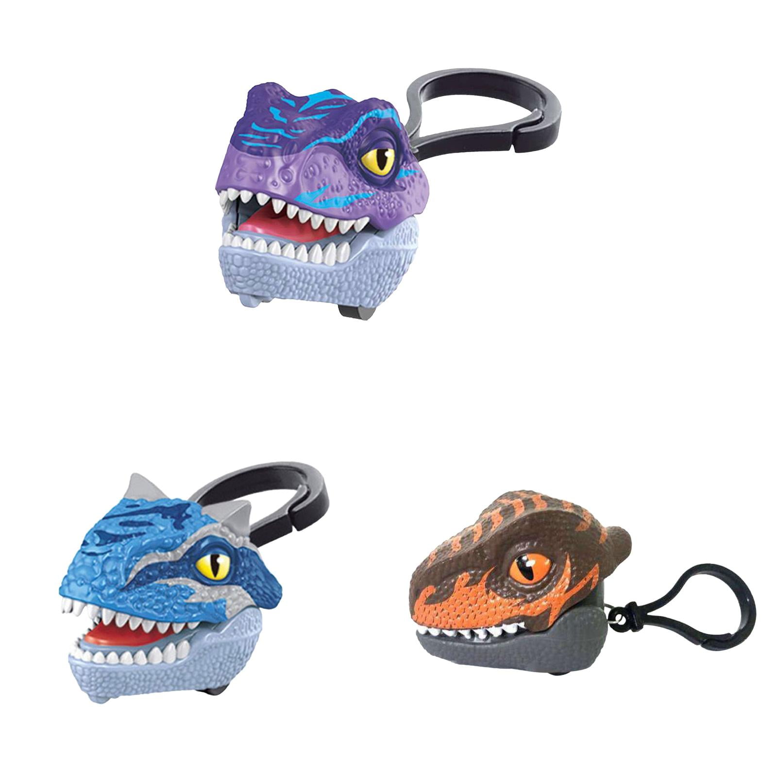 HCTSHG 6PCS Biting Finger Dinosaurs Toy, Dinosaur Pull Back Car Toys ...