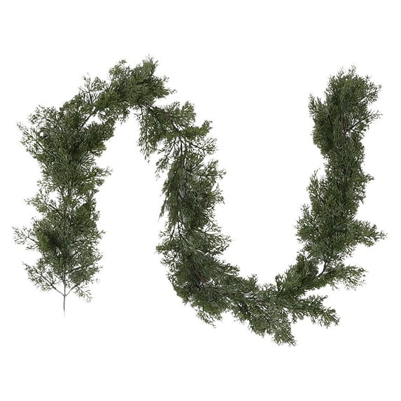 HCTSHG Christmas Garlands Artificial Garland Real Winter Garland Green ...