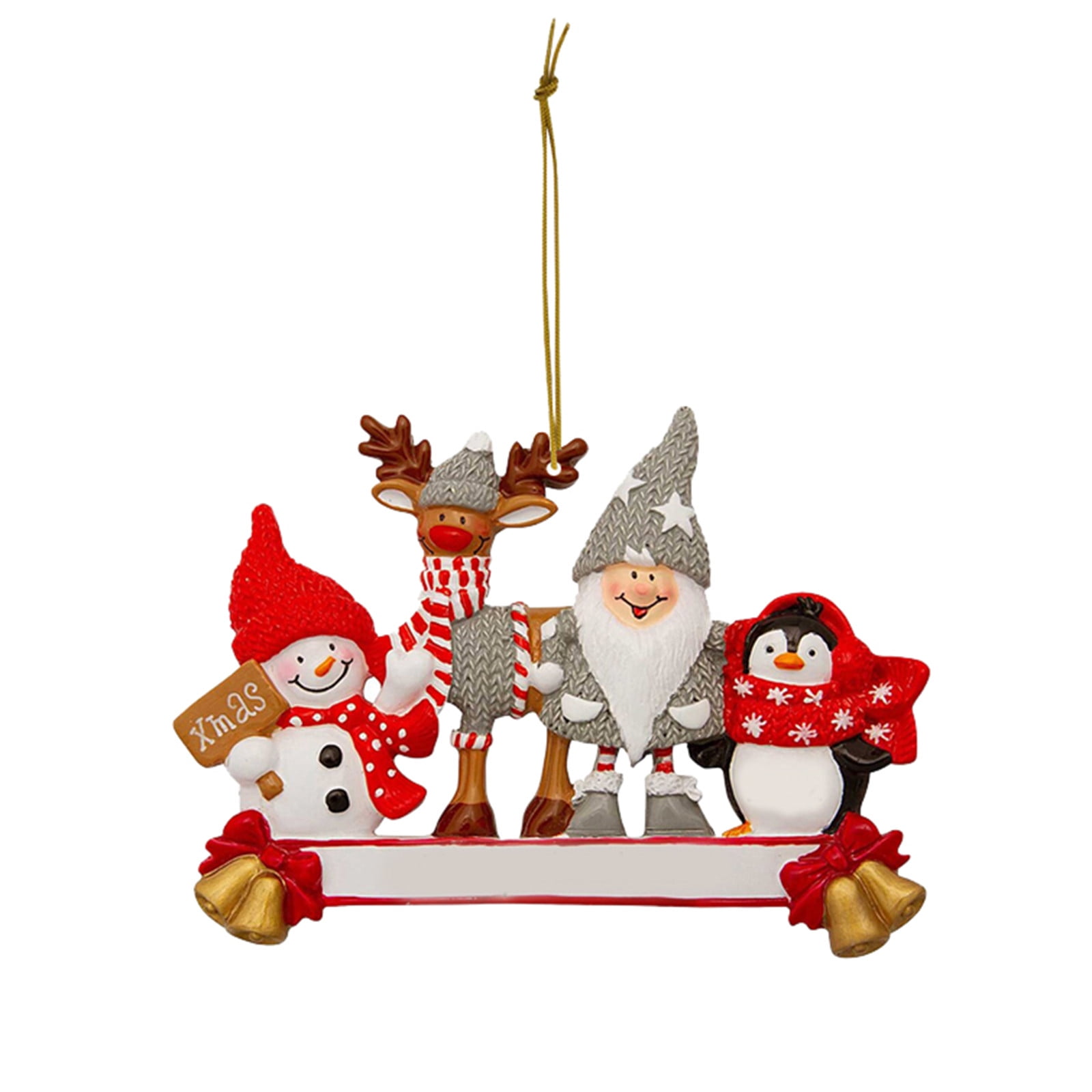 HCTSHG Christmas Tree Santa Gnome Decoration Pendant, Cute ...