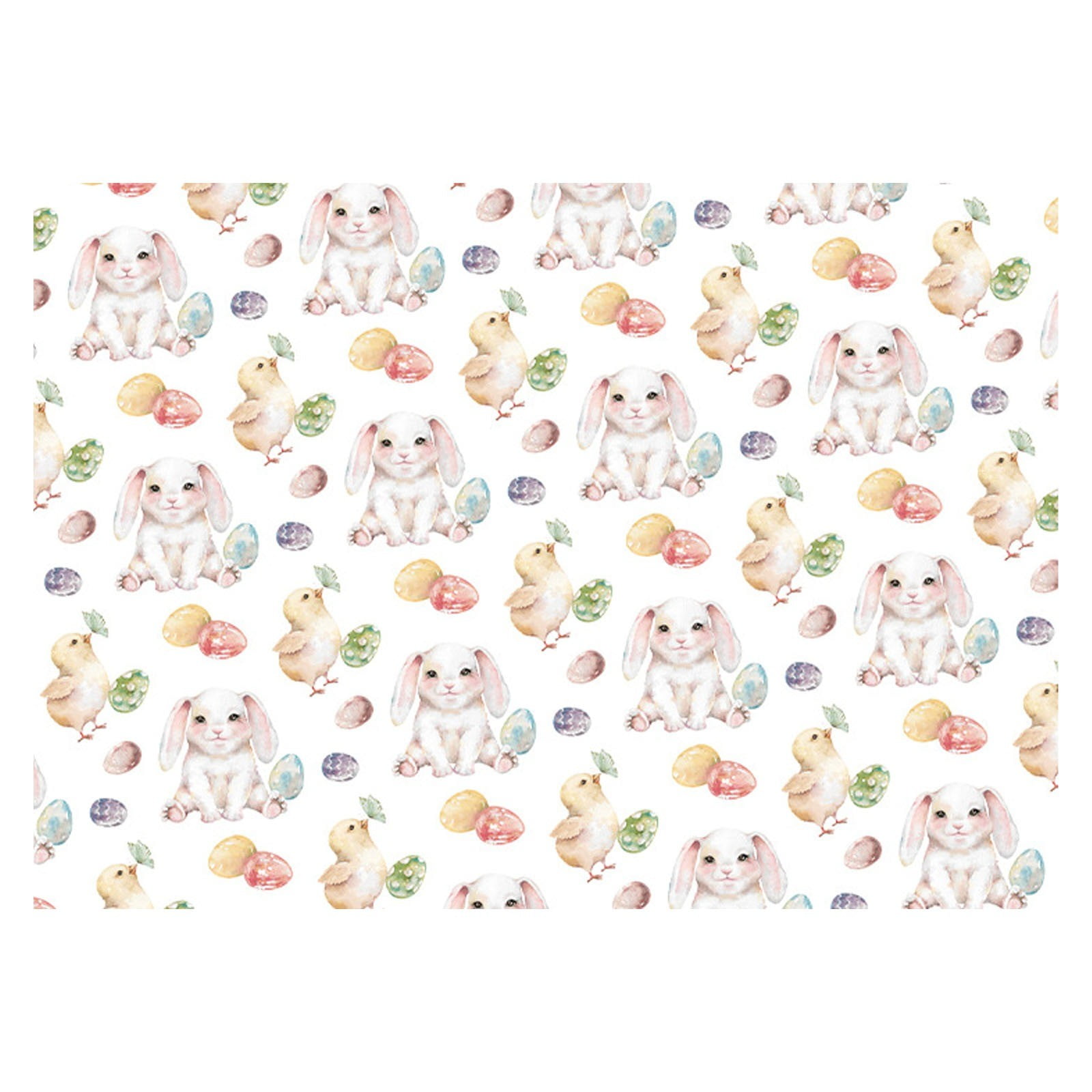 HCTSHG Easter Wrapping Paper Holiday Wrap With Egg Bunny 20x28 Inches ...