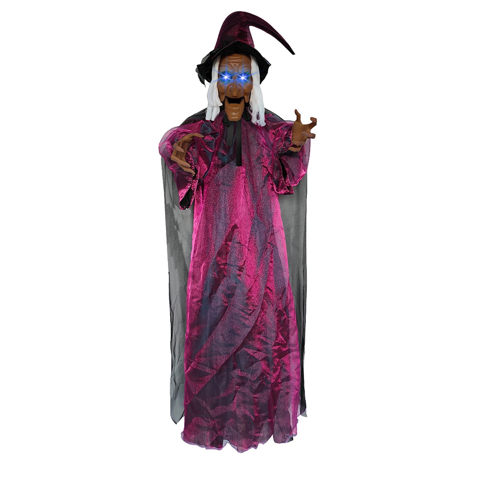 HCTSHG Halloween Electronic Animated Witches, 70In Hanging Vocal ...