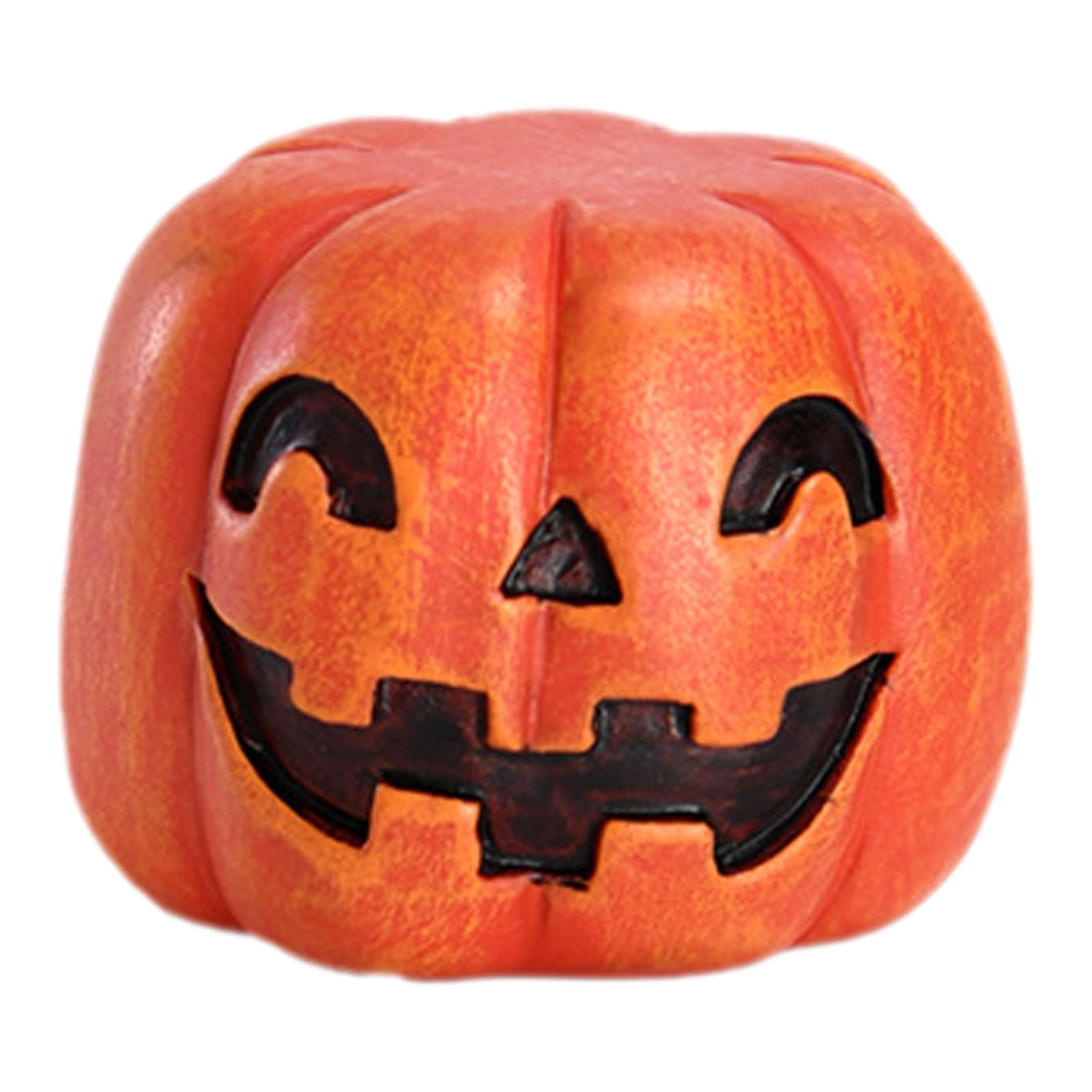 HCTSHG Halloween Pumpkin Decor, Pumpkin Figurine Halloween Pumpkin ...