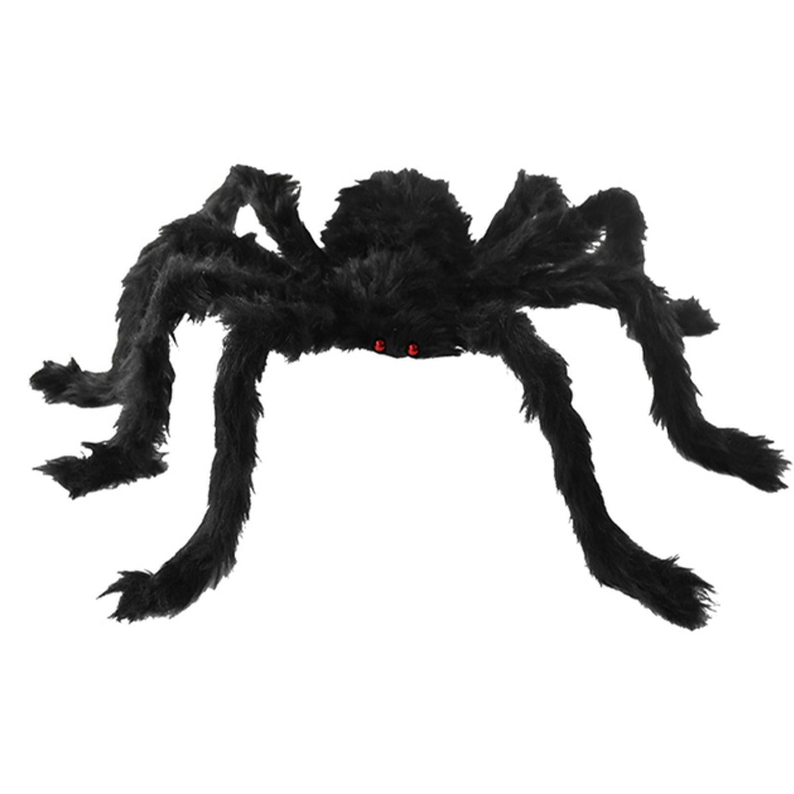 HCTSHG Halloween Spider Decorations Set Triangle Spider Web & Realistic ...