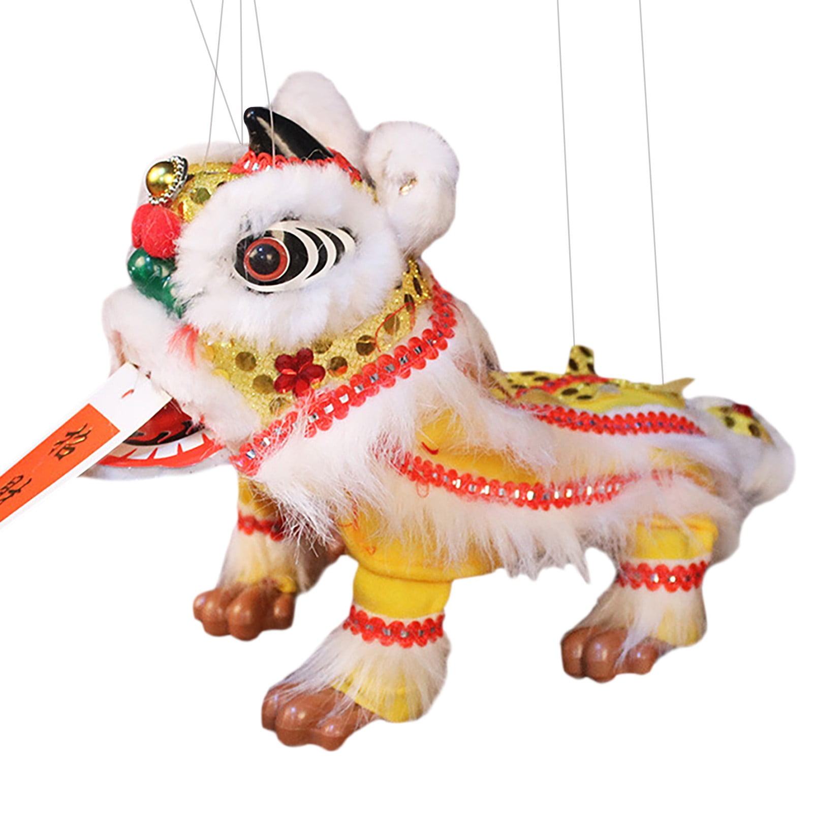 HCTSHG Hand Puppet with Strings and Rod Asian Figurine Puppet Portable Crafts for Parties ...