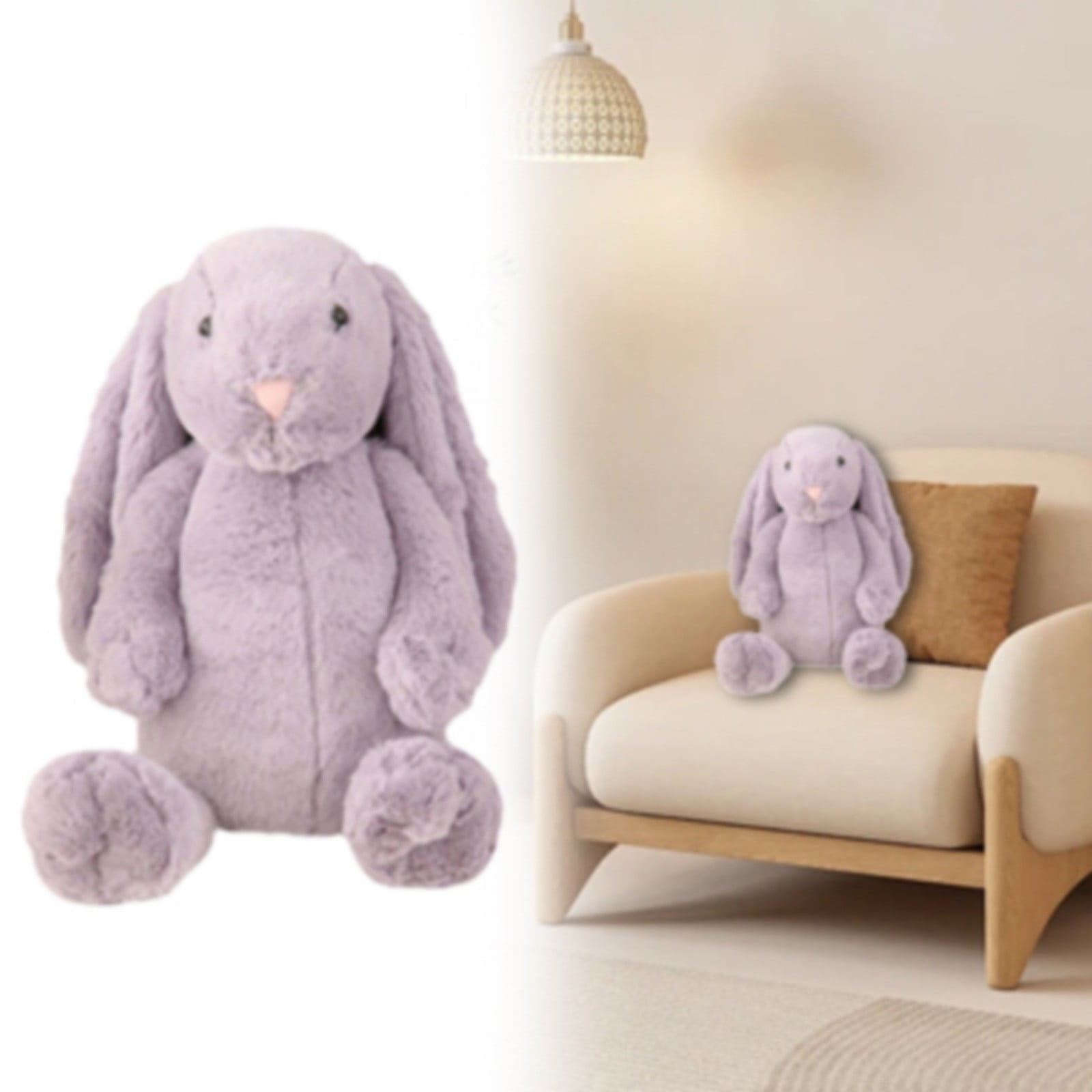 HCTYM Clearance Plush Toy Rabbit Doll Baby Massage With Sleeping Bunny ...