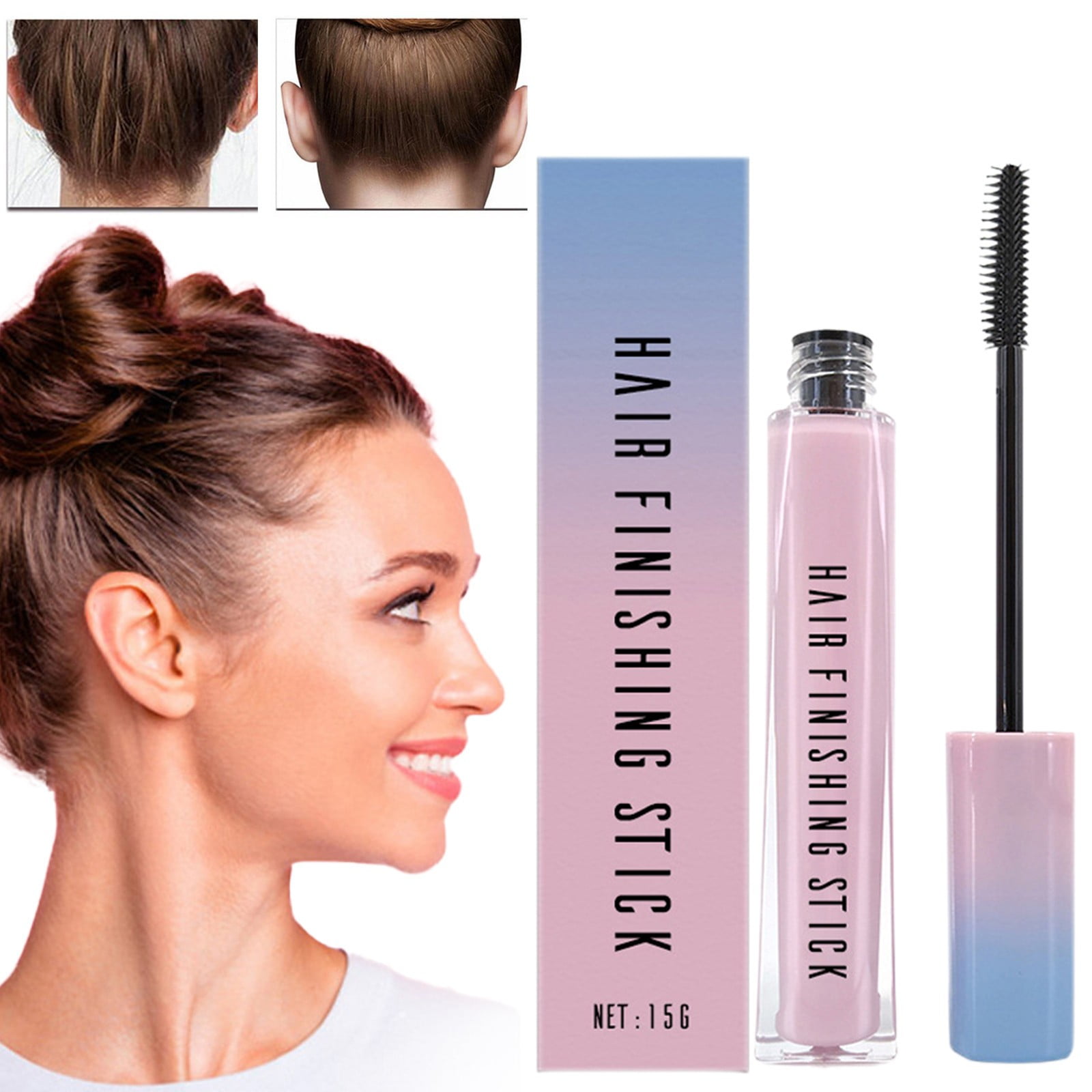 HCTYM Hair Finishing Stick Hair Finishing Rod Suitable For Small Broken ...