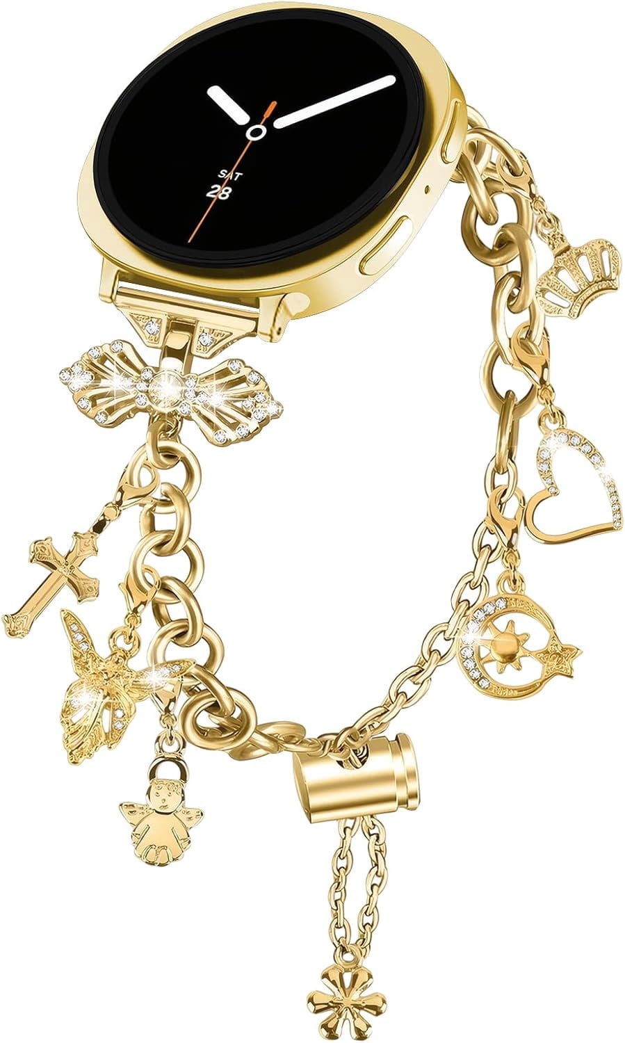 HCTian Bling Bands Compatible with Samsung Galaxy Watch 8 40mm 44mm ...