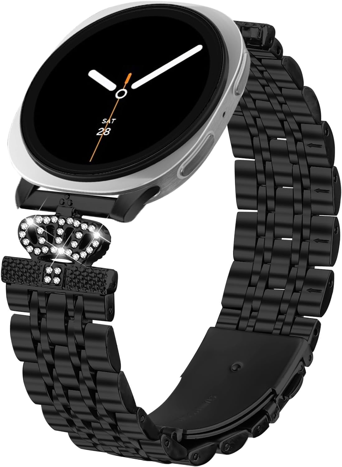 HCTian Bling Bracelet Watch Band Metal Compatible with Samsung Galaxy ...