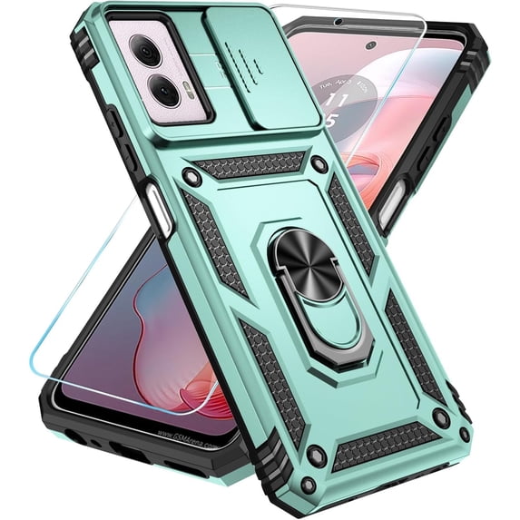 HCTian Case for Motorola Moto G Power 5G 2024 Case with HD Screen ...
