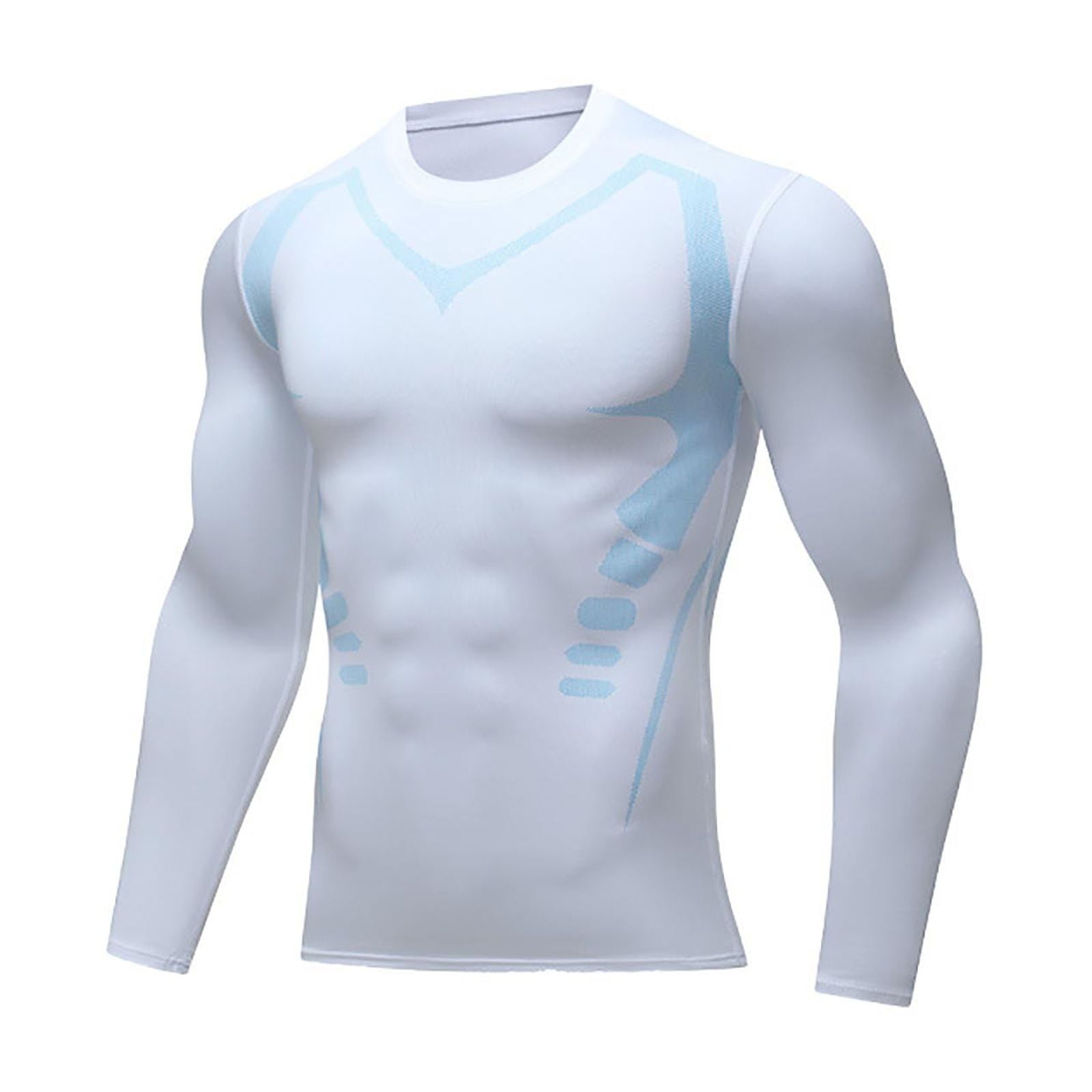 HCURIBAD Compression Shirt Men Clearance Shaping Tights Quick Dry ...