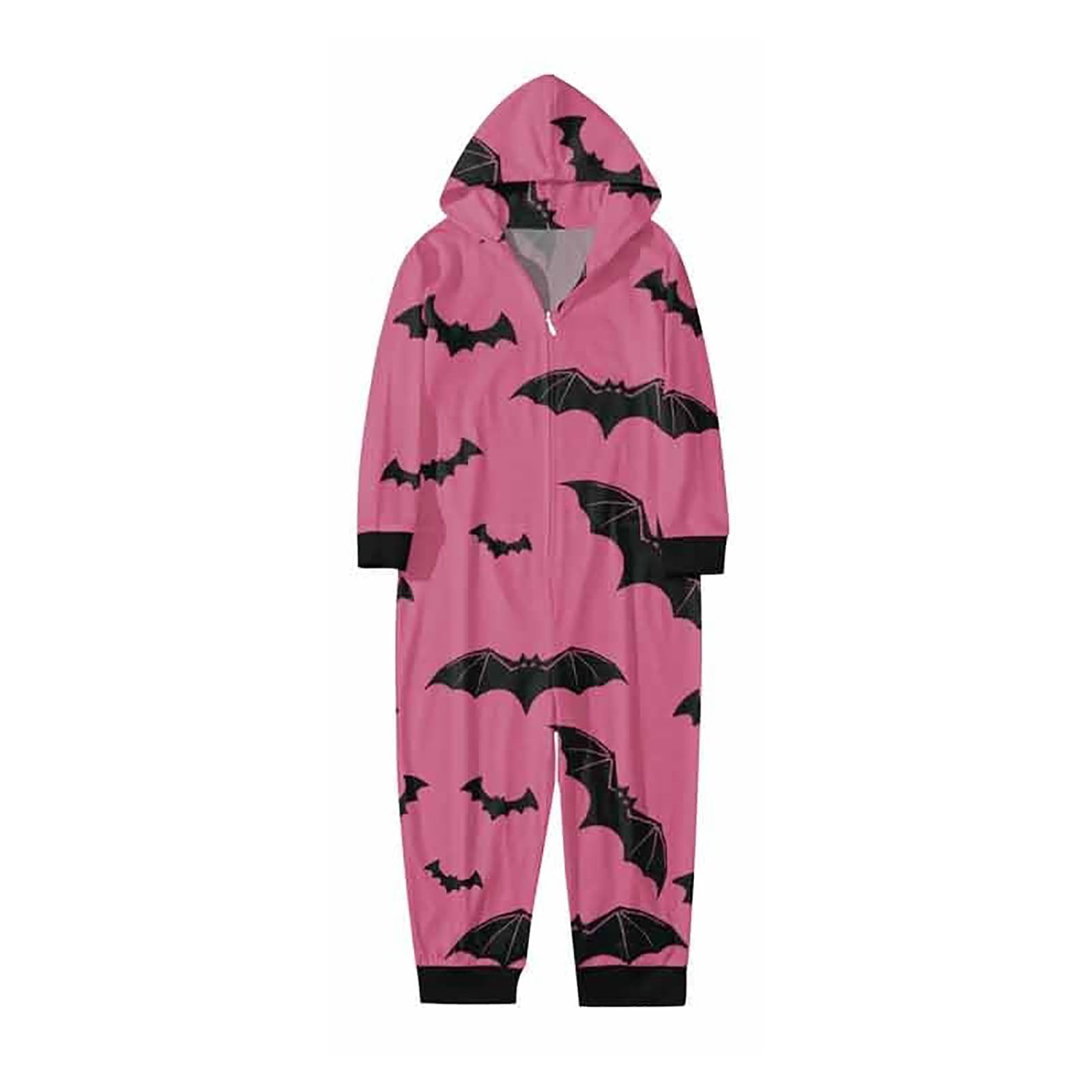 HCURIBAD Family Pjs Clearance Family One-Piece Matching Hooded Pajamas ...
