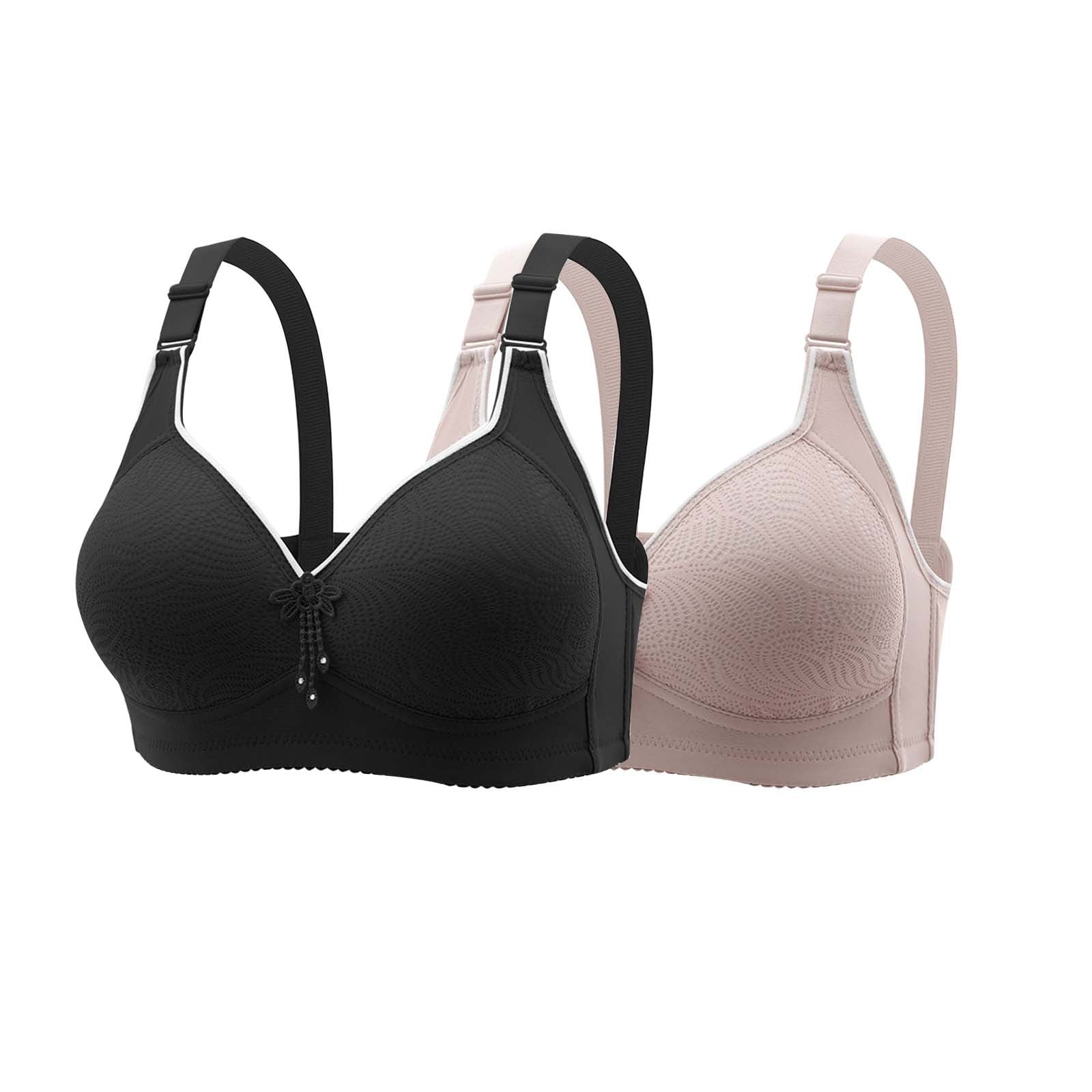 HCURIBAD Wireless Bras, Clearance! Bras for Women Full Coverage ...