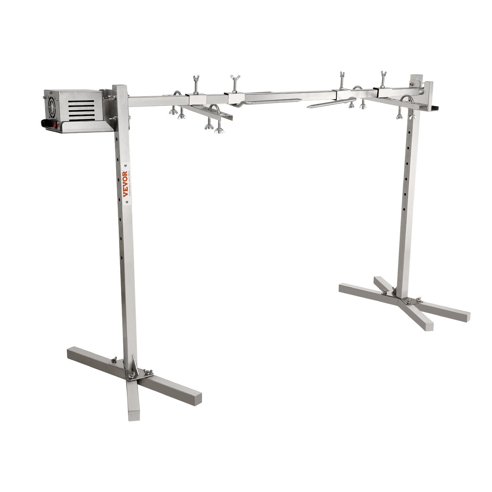 HCY 46" Electric BBQ Rotisserie Grill Kit, 90 lbs Capacity Heavy Duty ...