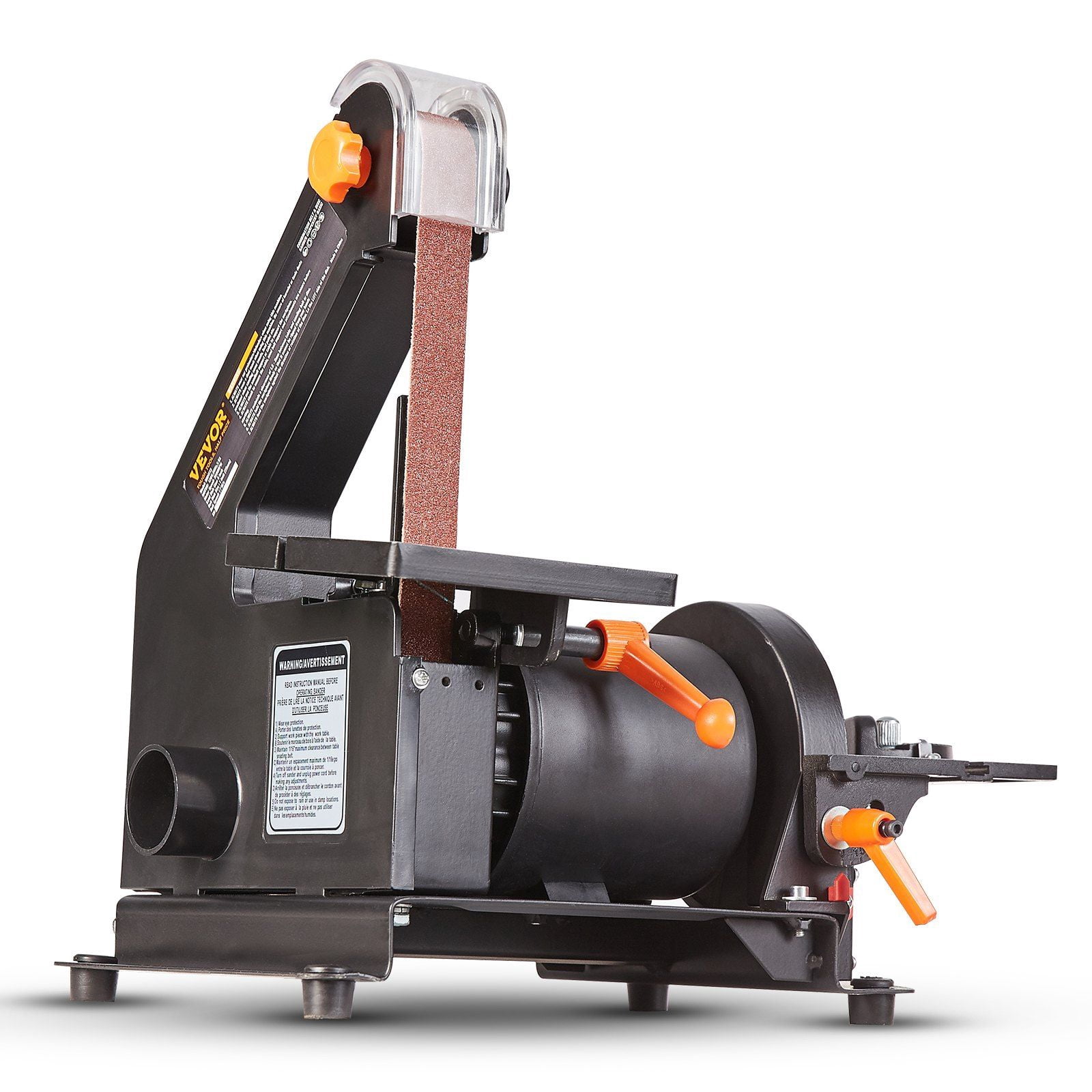 HCY 5" Disc Sander and 1" x 30" Belt Sander Combo with 2.5A Induction ...