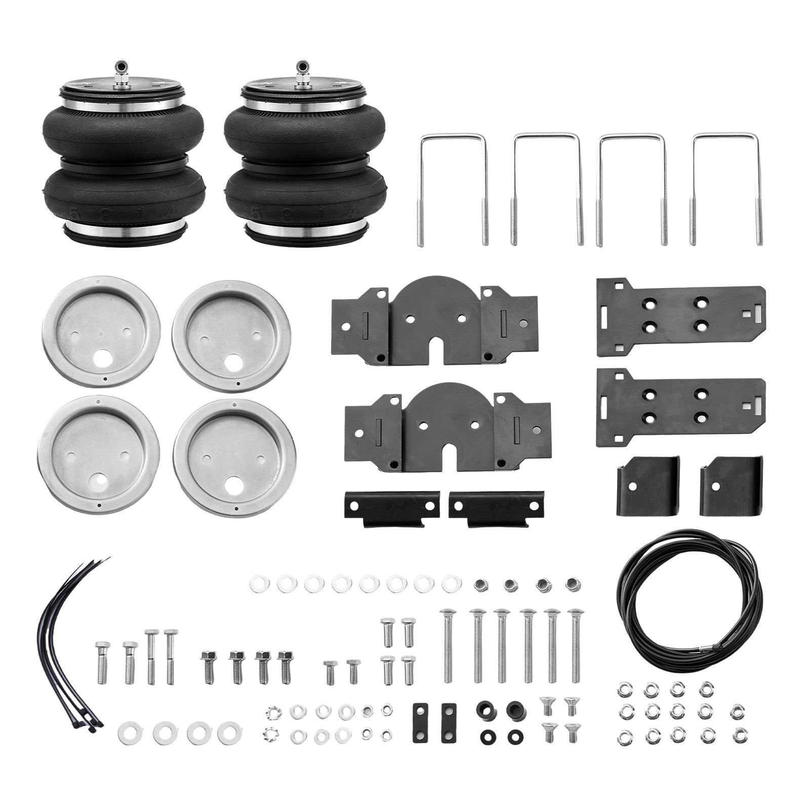 HCY Air Bag Suspension Kit, Air Springs Suspension Bag Kit Compatible ...