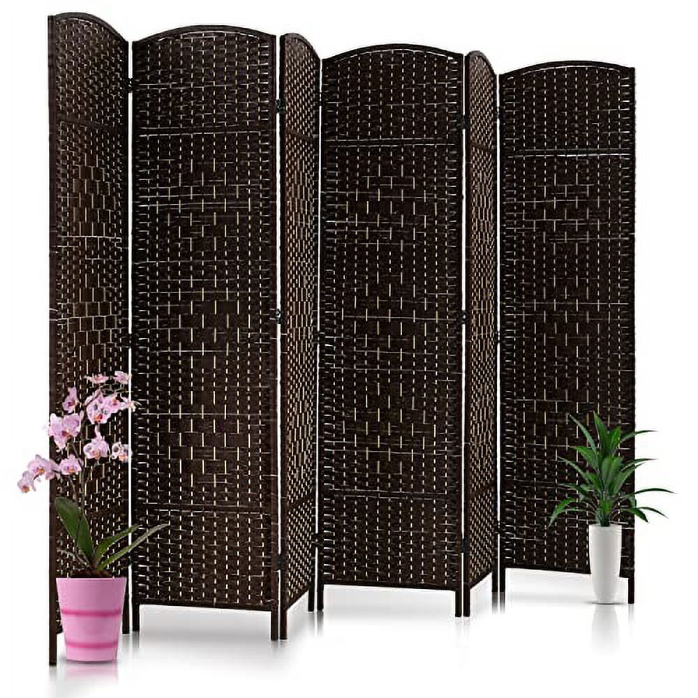 HCY Divider Room Panel, Room Dividers 6 Panel 6 Ft Folding Privacy ...