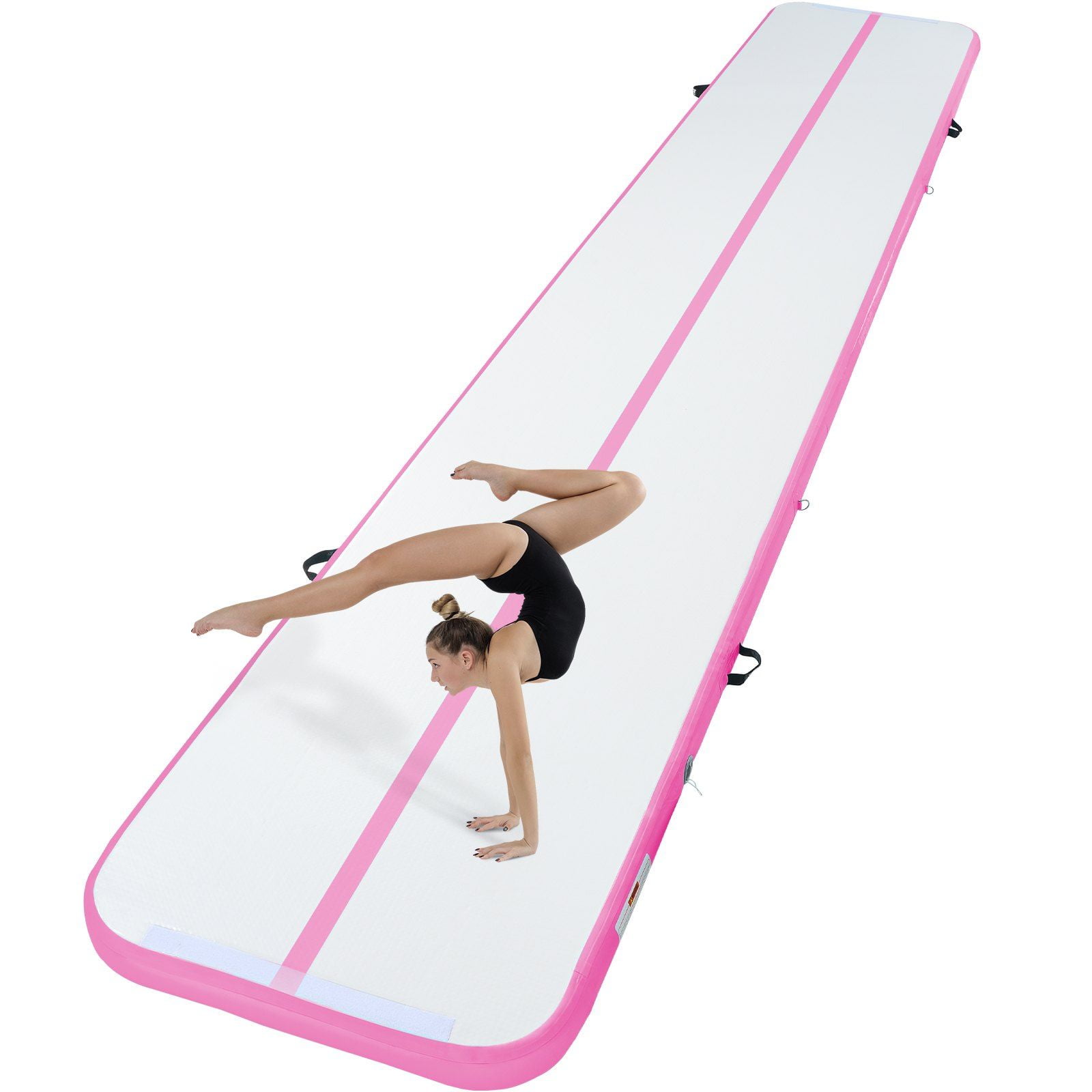 HCY Gymnastics Air Mat, 4 inch Thickness Inflatable Gymnastics Tumbling ...