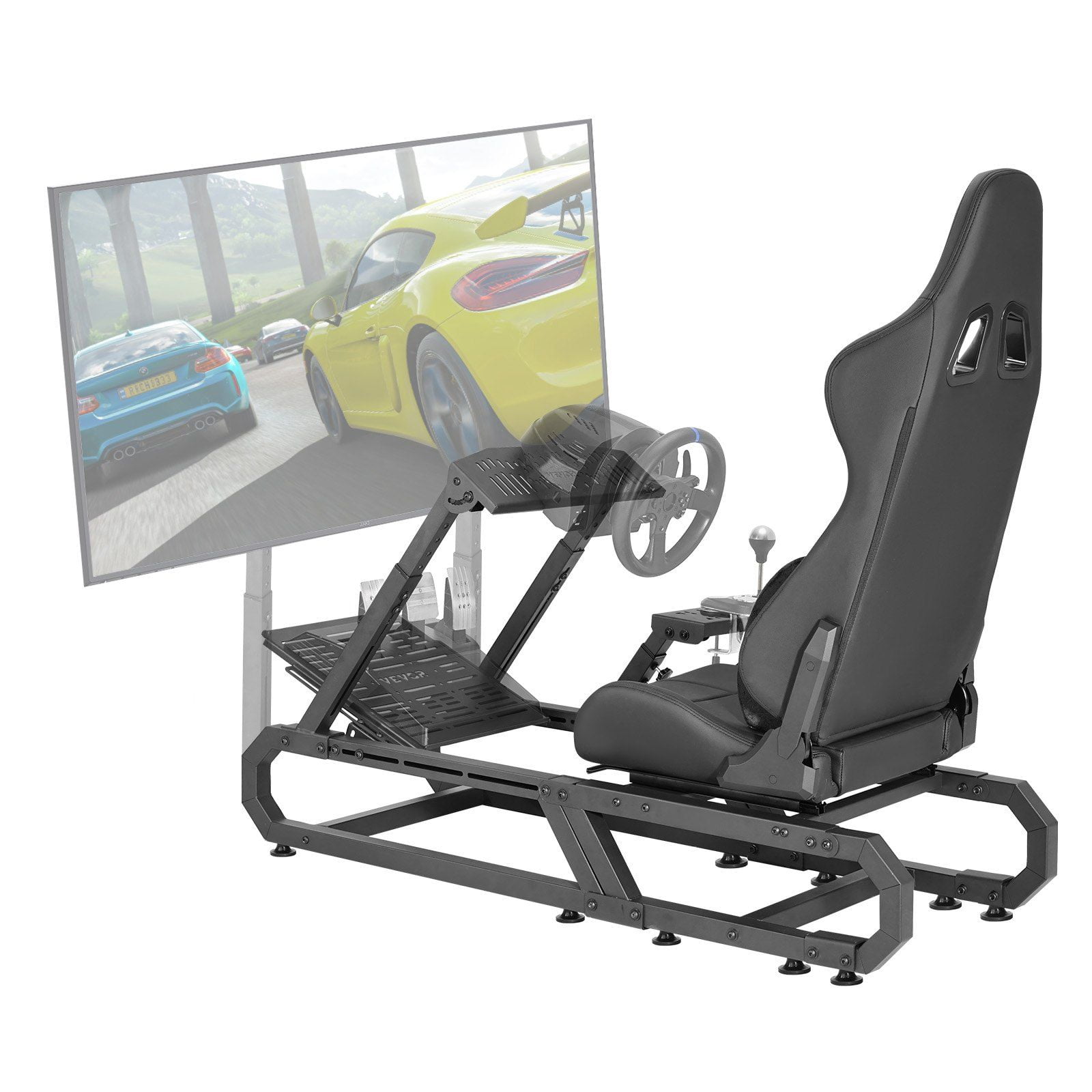 HCY Heavy Duty Racing Wheel Stand for Logitech G923/G920/G29 Max330LBS ...