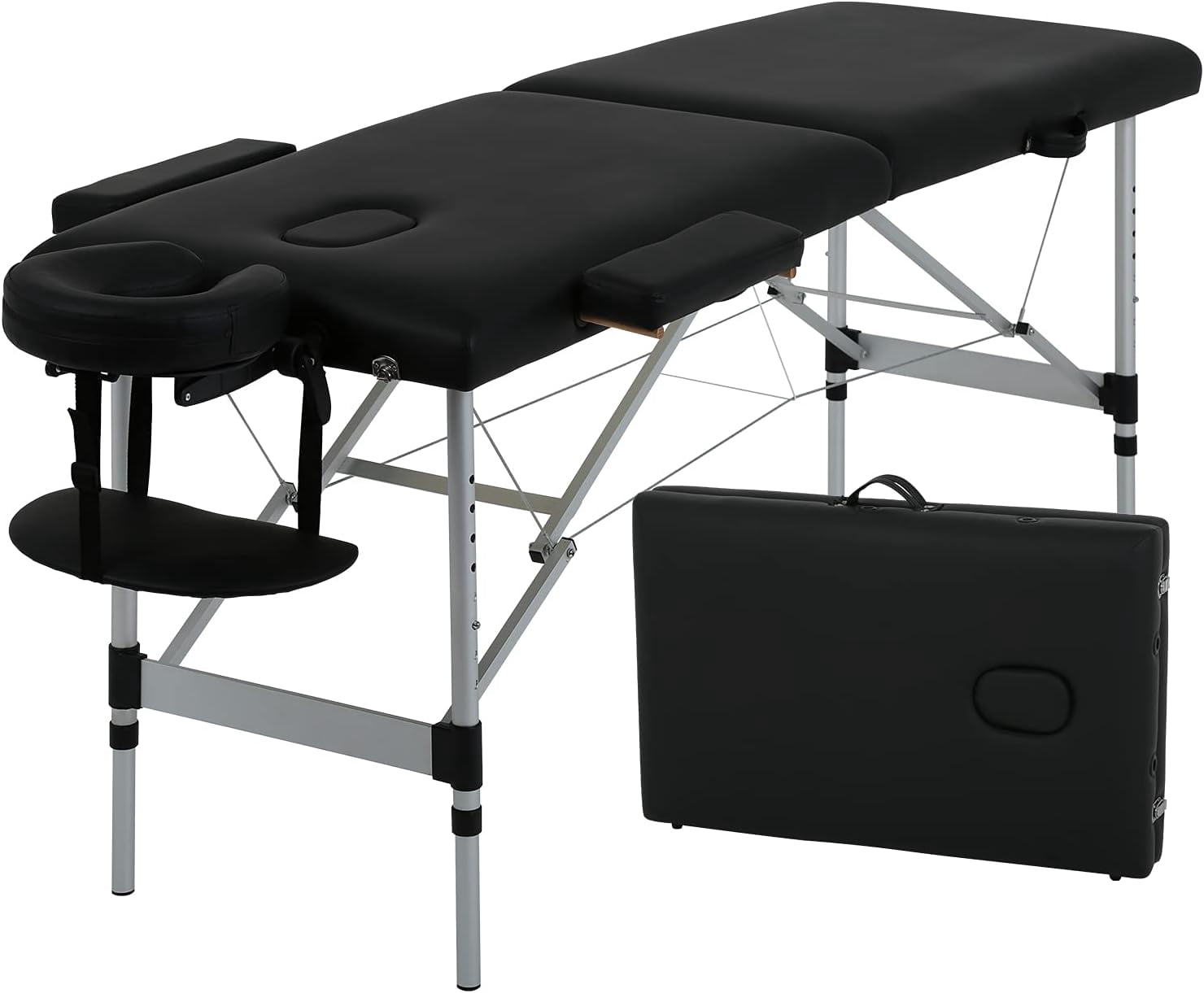 HCY Massage Table 73 inch Bed Table Portable Massage Bed Aluminium ...