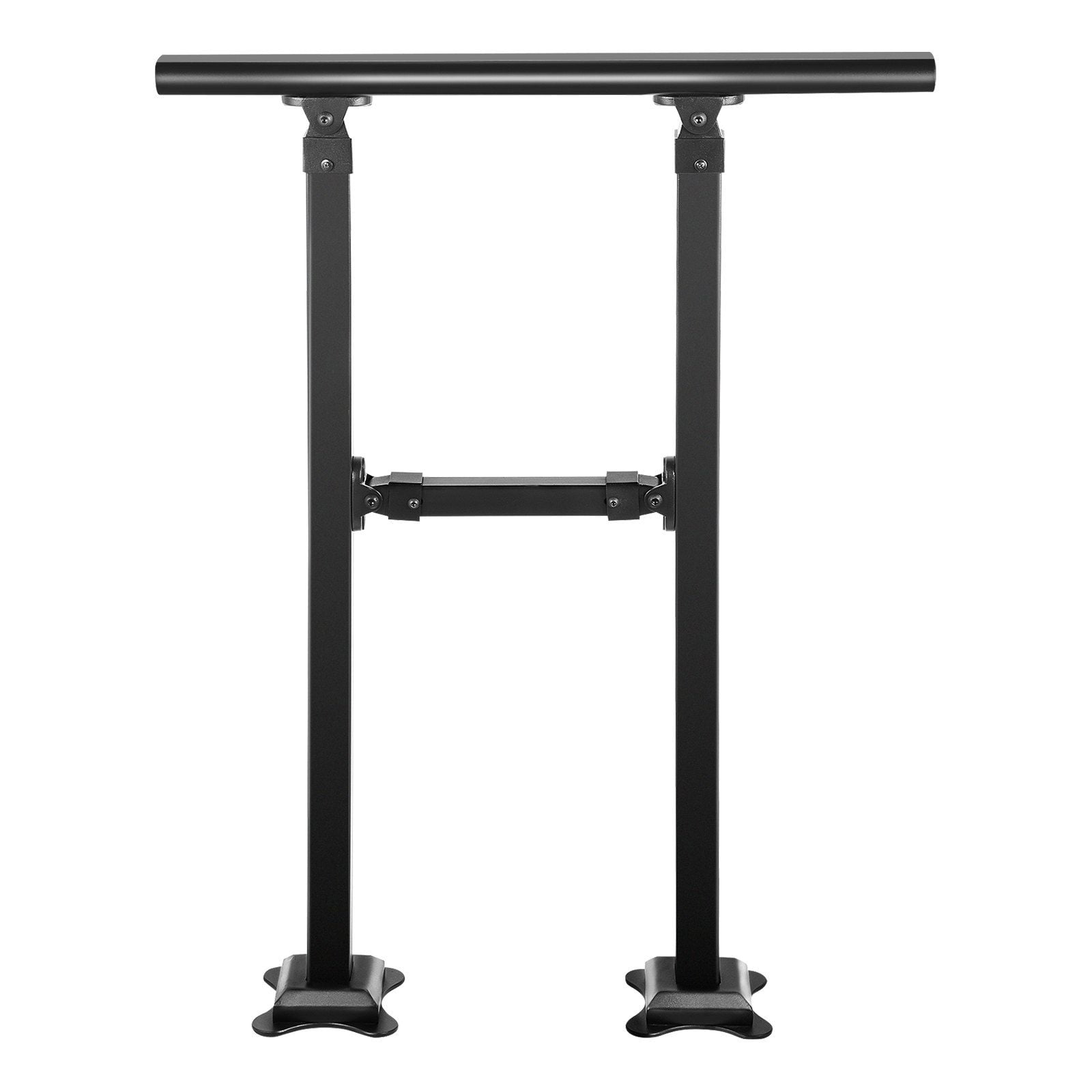 HCY Outdoor Stair Railing, Fits for 1-2 Step Transitional Wrought Iron ...