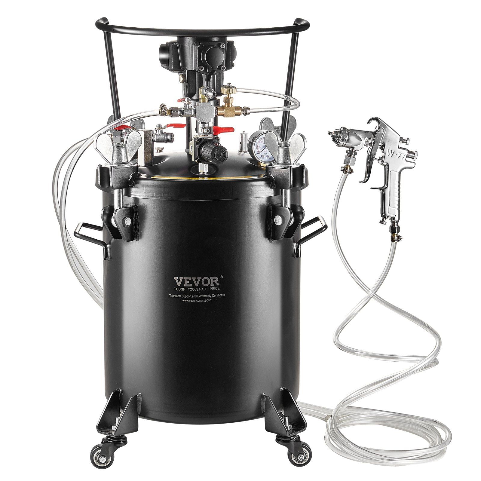 HCY Spray Paint Pressure Pot Tank 30 L/7.5 gal Fully Automatic Stirring 70 psi - Walmart.com