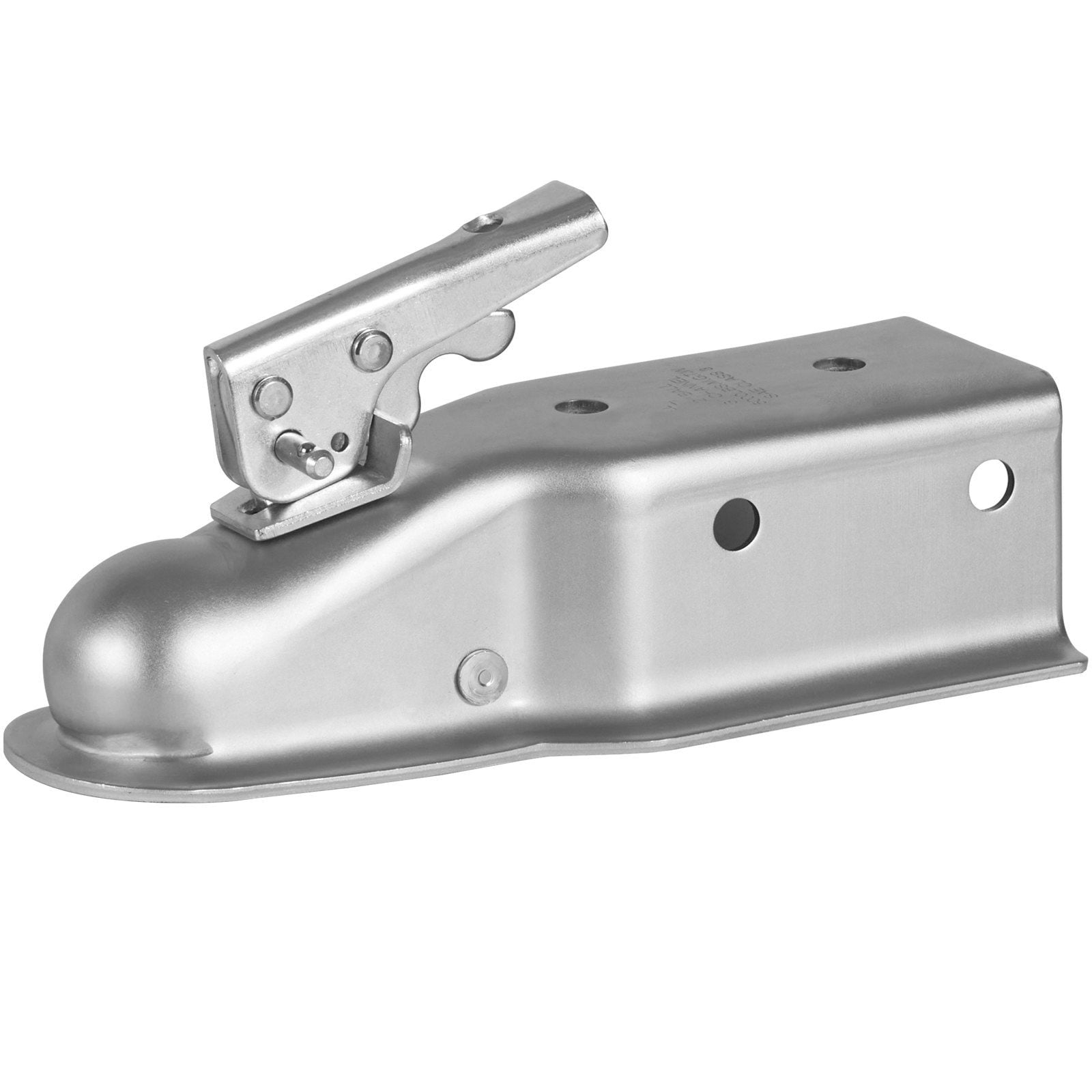 HCY Straight Trailer Coupler, for 2-Inch Hitch Ball, 3-Inch Channel ...