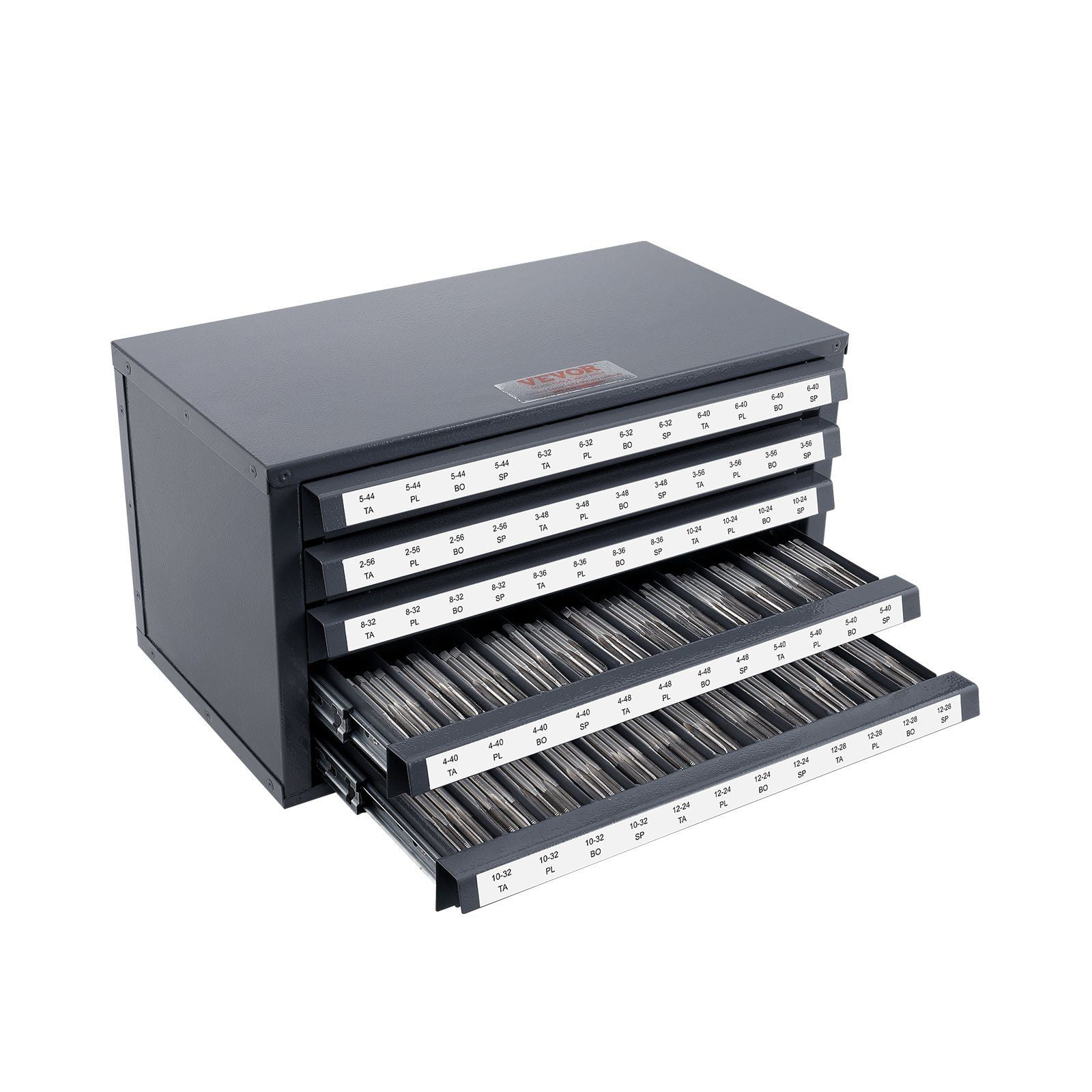 HCY Tap Dispenser Cabinet, Five-Drawer Tap Organizer Cabinet for #2-56 ...