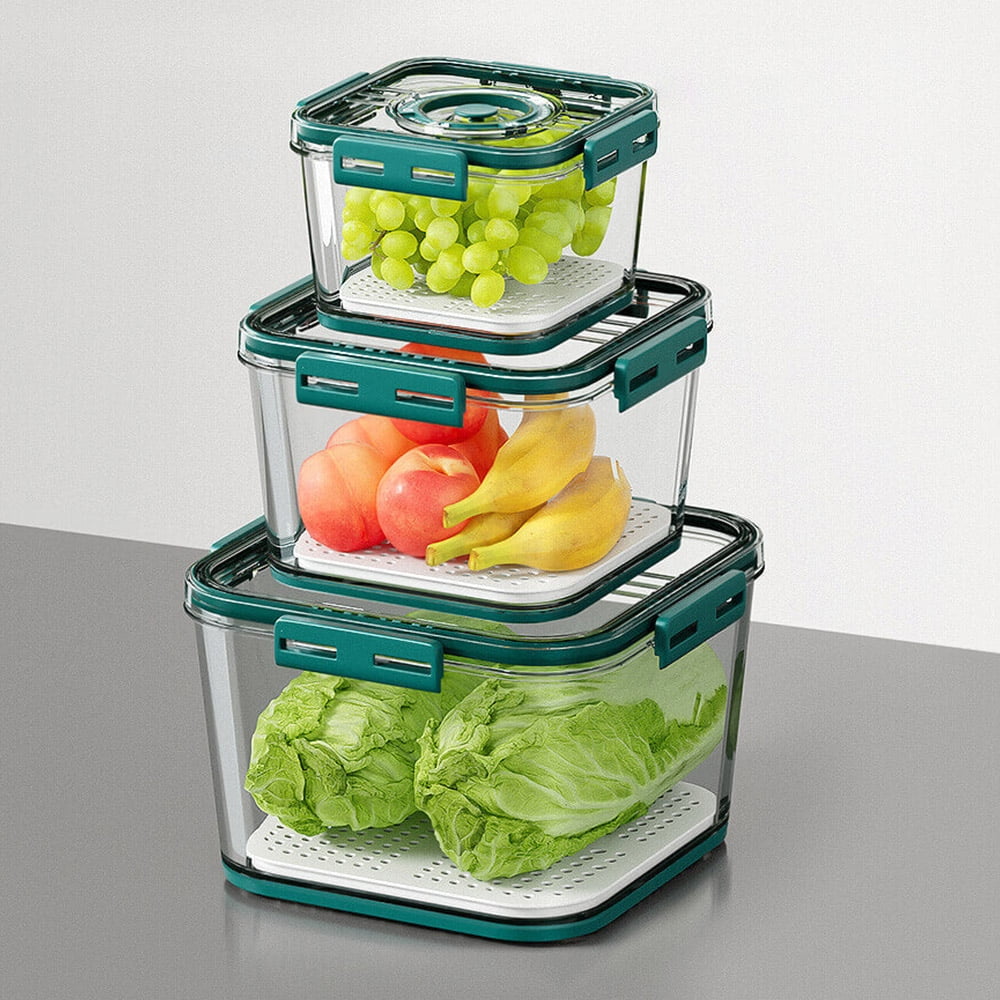 HCY Ultimate Kitchen Organization: Seal Tight Food Storage Containers ...