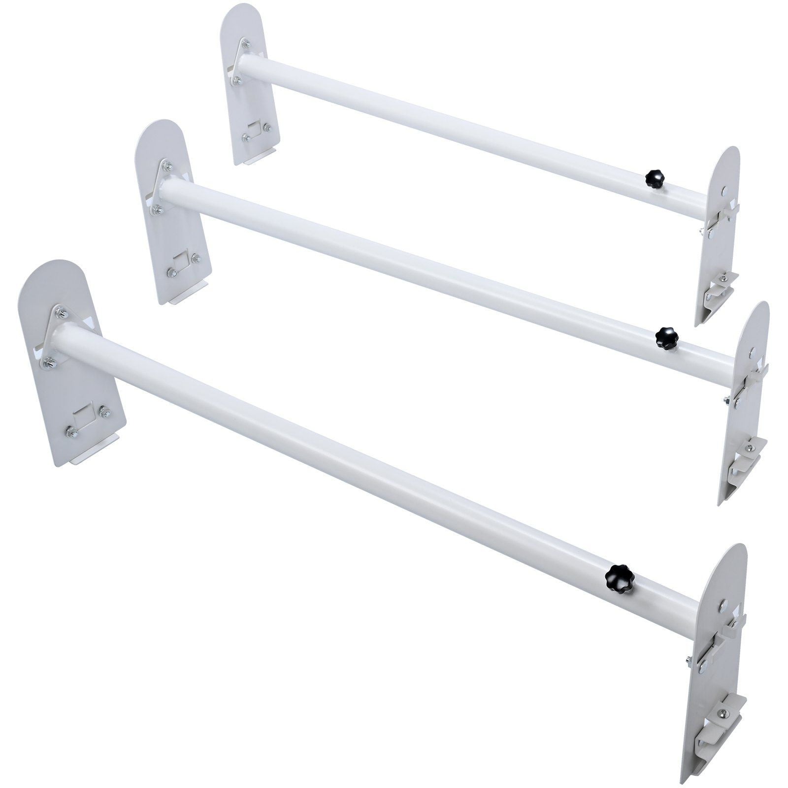 HCY Van Roof Ladder Rack, 3 Bars Alloy Steel Roof Racks, 750 LBS ...