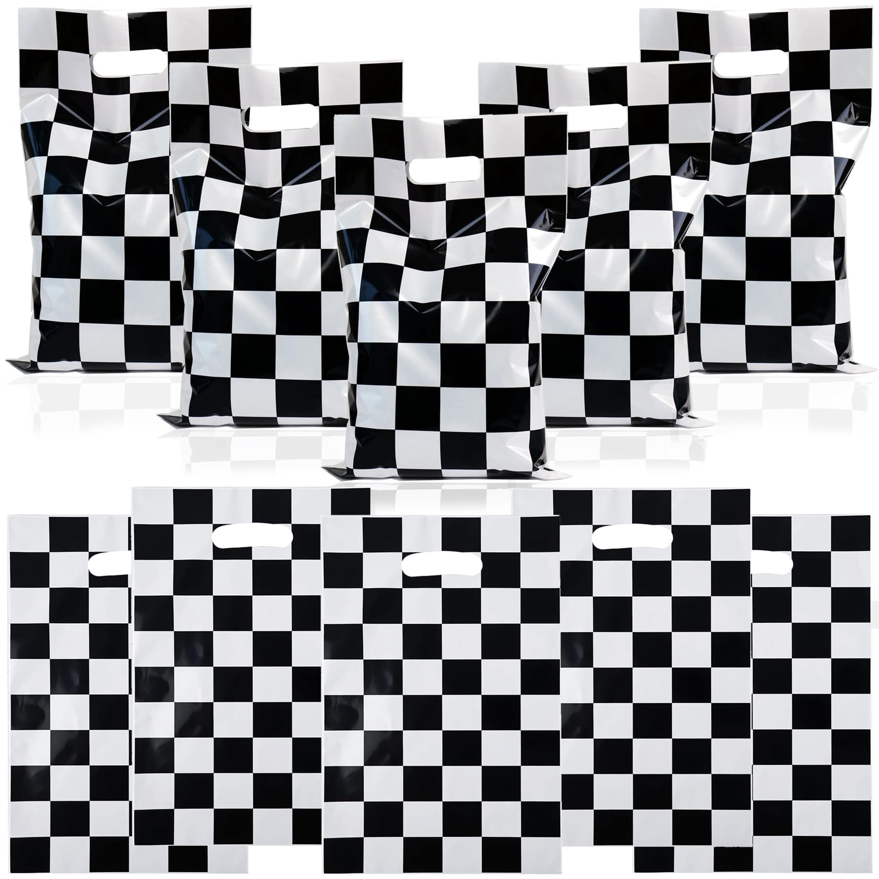 HCYIRPTBL Race Car Theme SSF20 Checkered Treat Candy Race Car Party ...