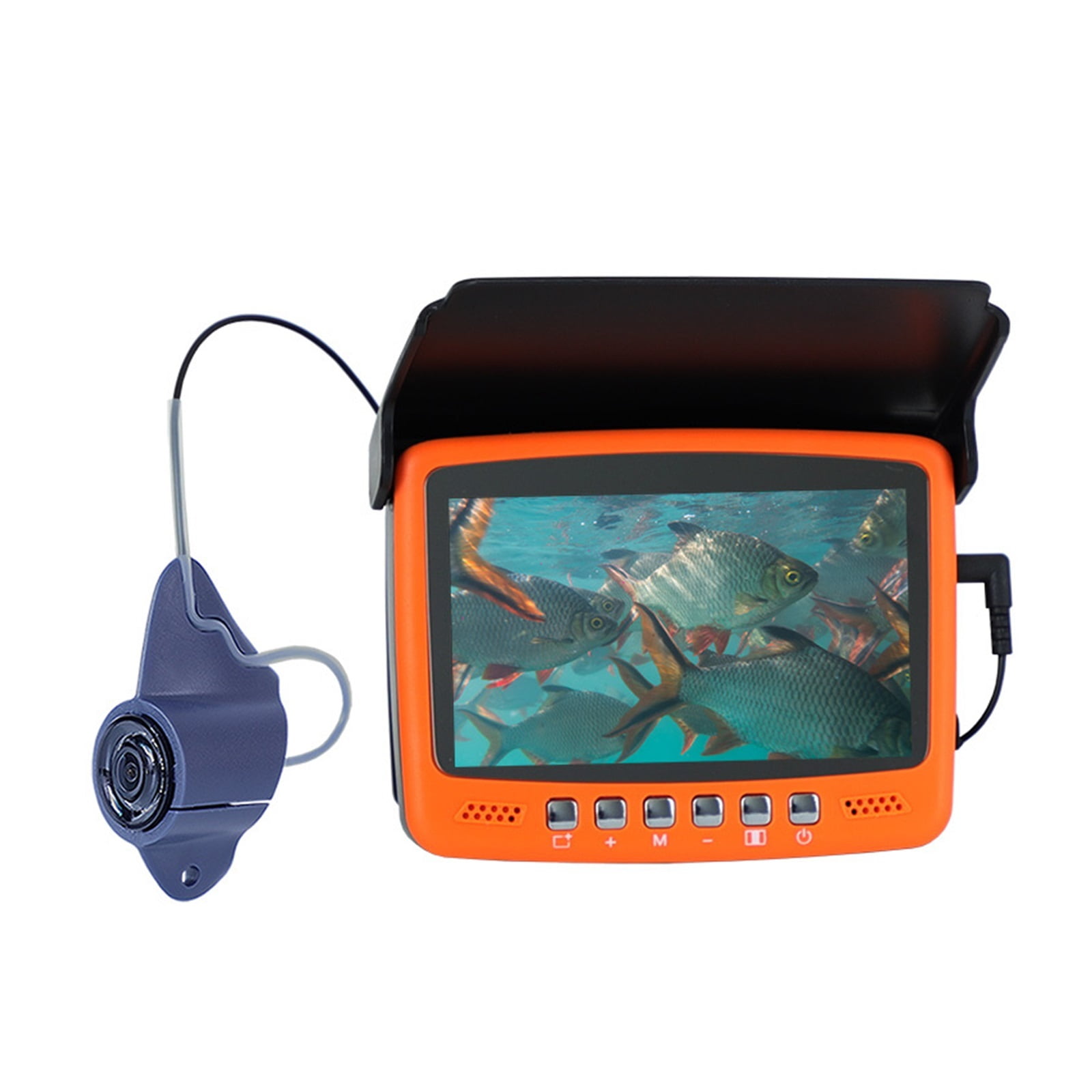 HD 1000 Line Ice Fishing Underwater Camera 4.3 Inch IPS Screen Fish ...