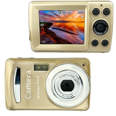 Portable Compact Digital Camera 18MP 2.7 Inch LCD Screen 8x Zoom Smile ...