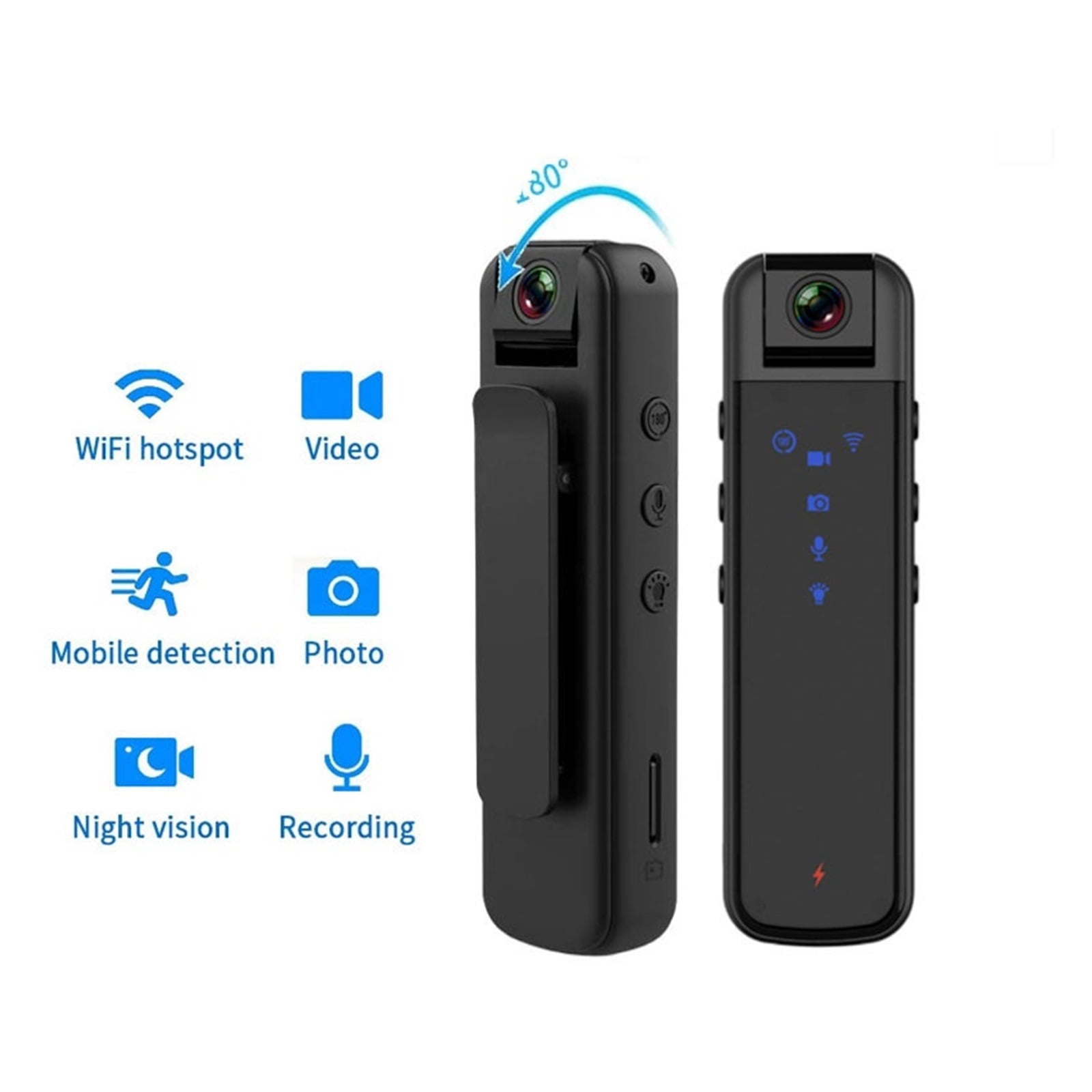 HD 1080P Mini Body Camera Home DV Magnetic Video Voice Recorder Motion ...