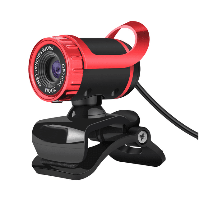 HD 1080P Webcam USB 2.0 Clip-on Web Camera 360° Rotating Built-in ...