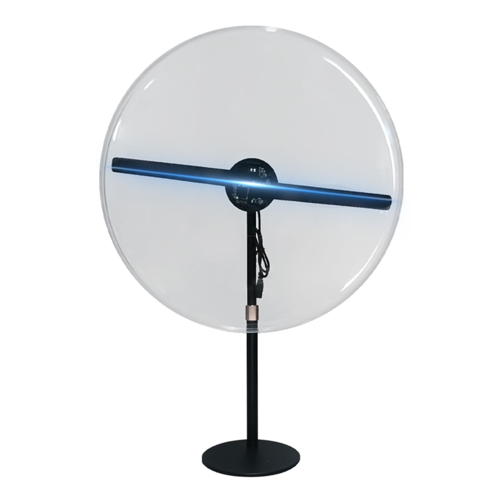 HD 42cm 384 Led Integrated Machine 3D Hologram Projector Fan Sign Lamp Advertising Display Light ...