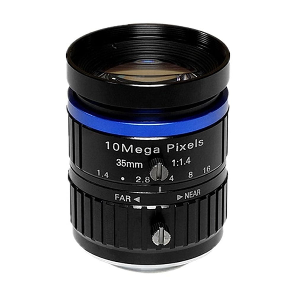 HD 4K 10 Mega Pixel 35mm CCTV lens C Mount F1.4 IR 1" for Security ...