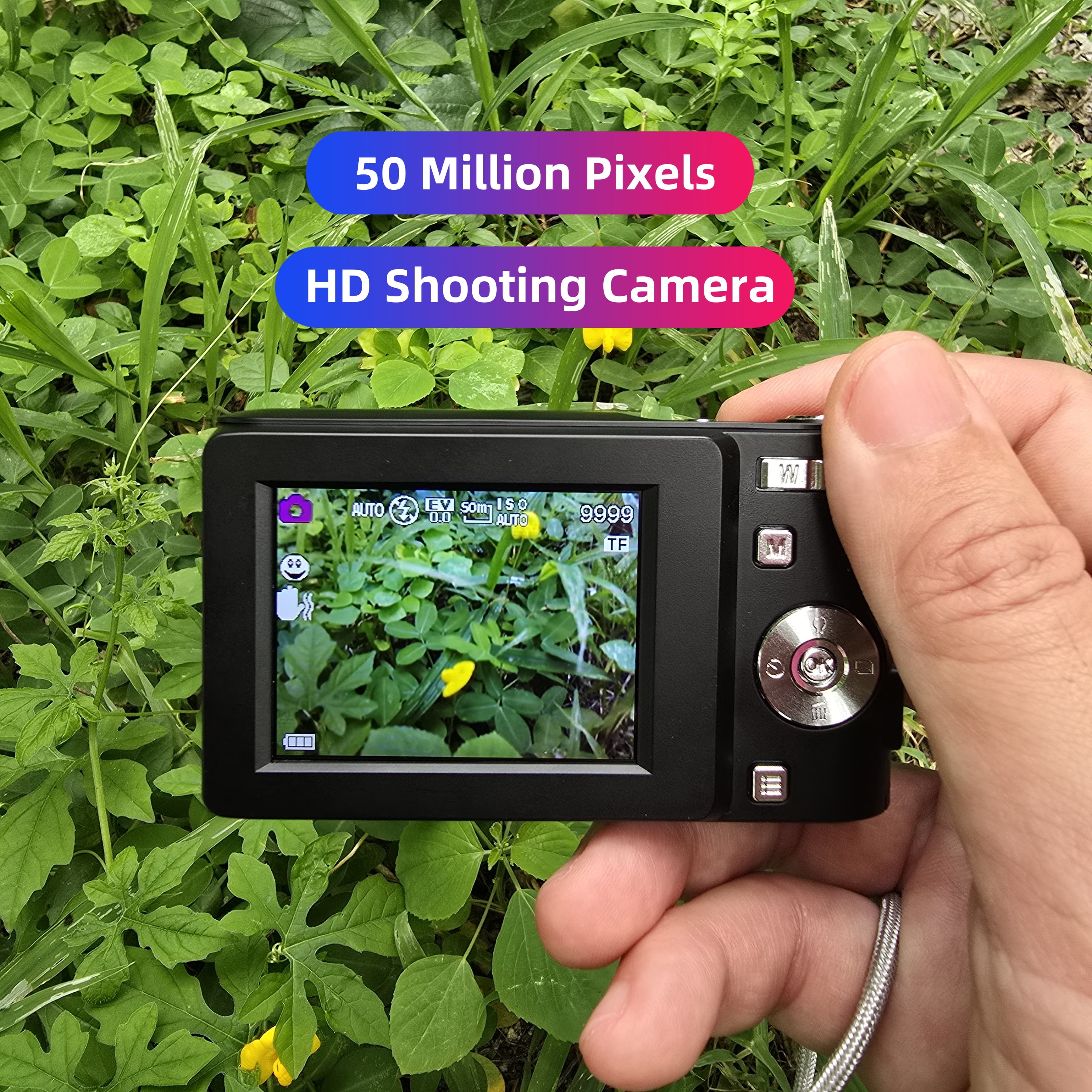 HD 50MP Digital Camera 1080P Student Pocket Camera Support AF Autofocus ...