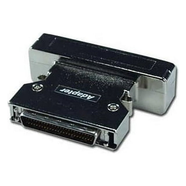 HD 68 Female to HD 50 Male SCSI Converter External 68 Pin High Density to 50 Pin High Density ...