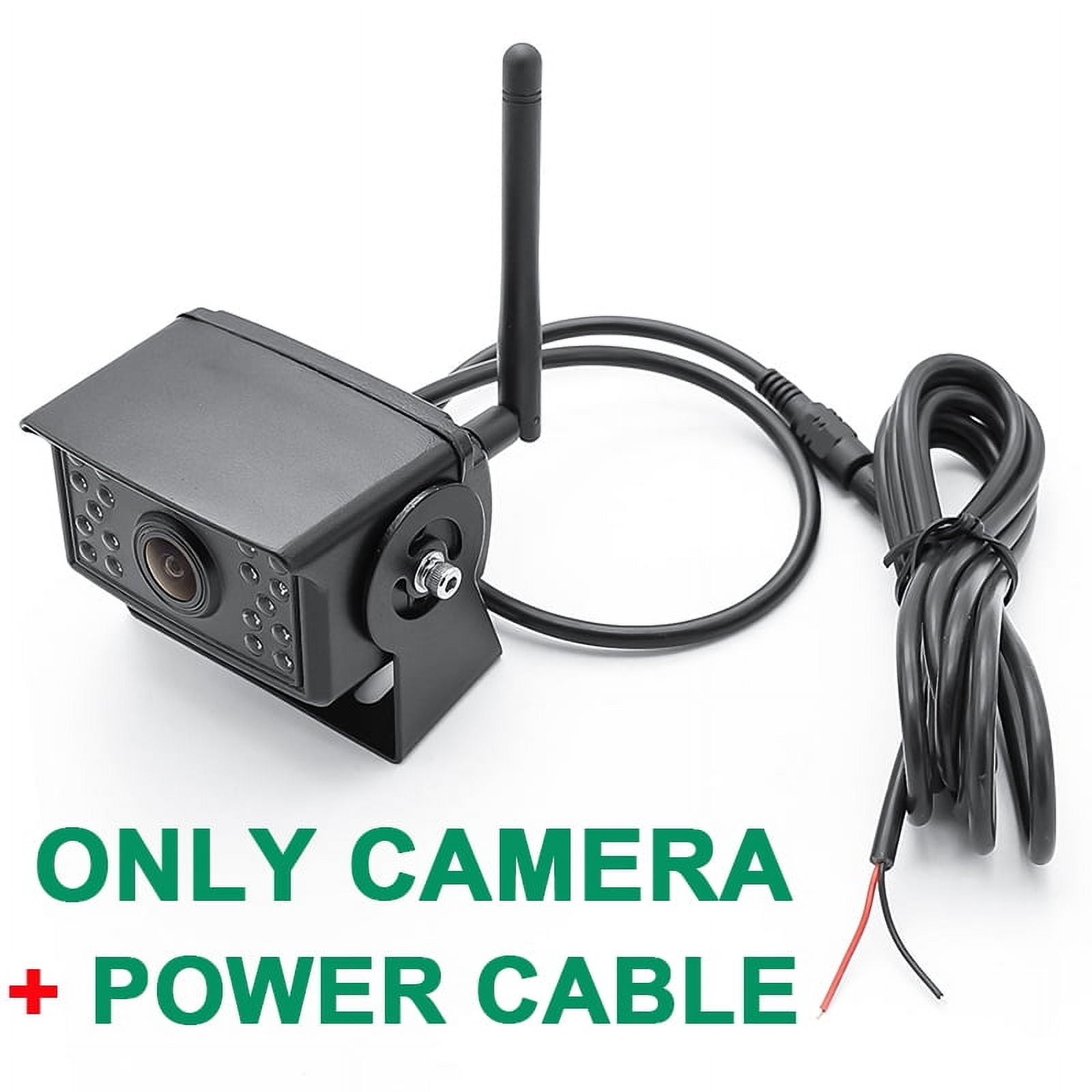 HD 7 Inch AHD Wireless Dual Antenna 4 Channels Car DVR Monitor 720P ...