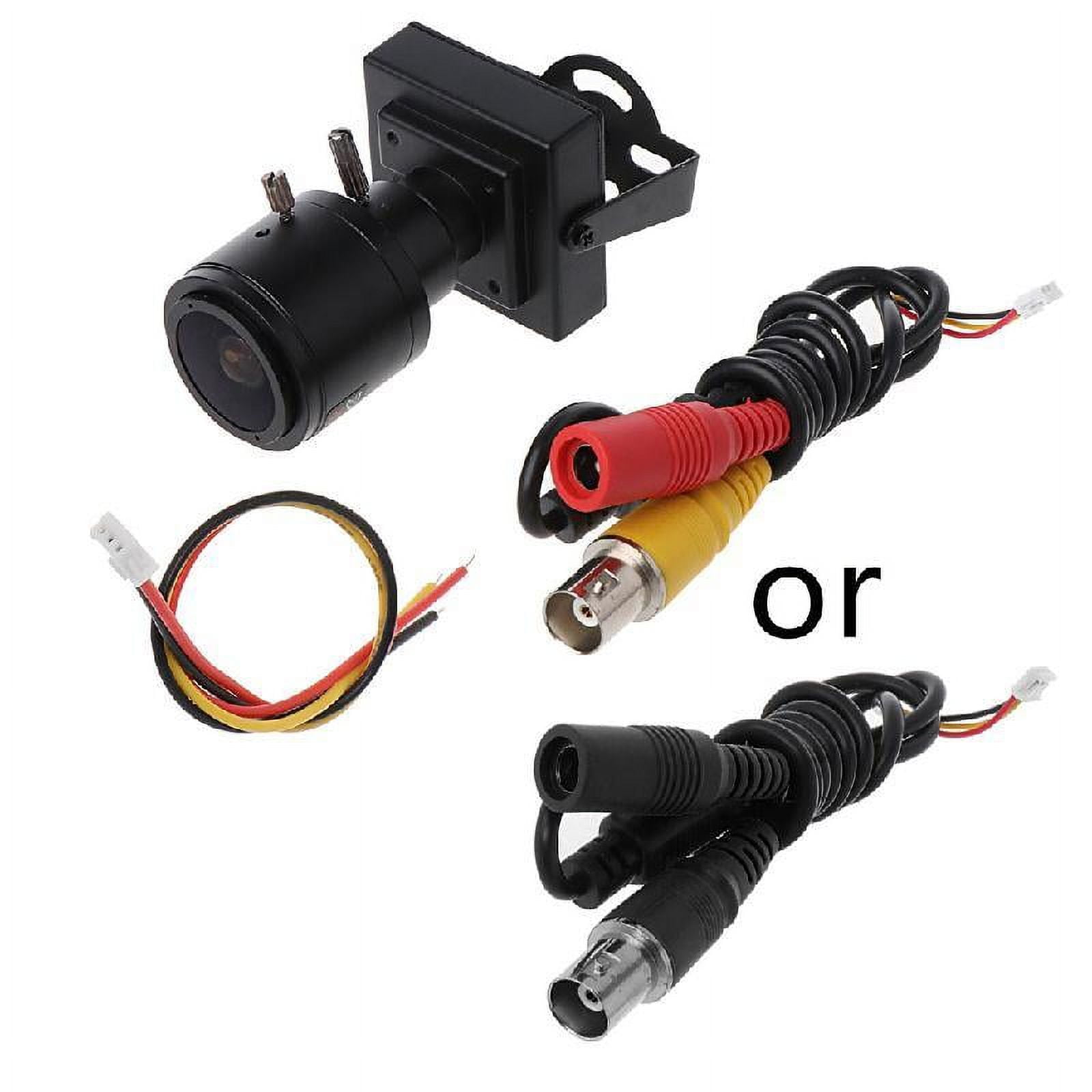 HD 700TVL CMOS 2.8-12mm Zoom Lens Mini CCTV Security Camera Audio Video ...