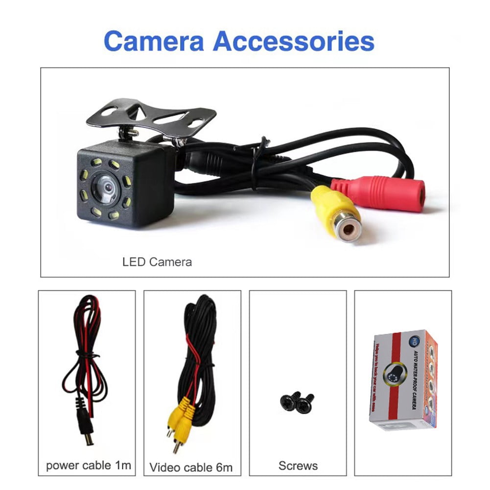 HD 720*480P Universal Reversing Camera Night Vision Car Reversing Rear ...